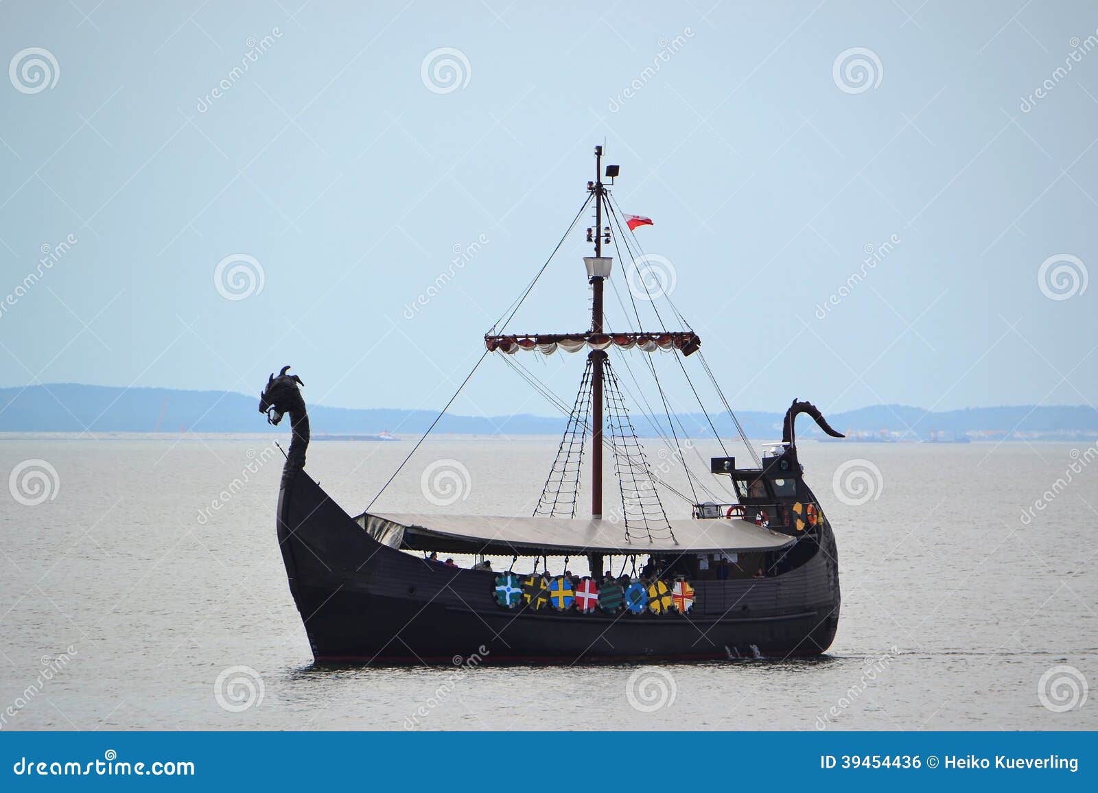 Viking ship stock photo. Image of baltics, excursion - 39454436