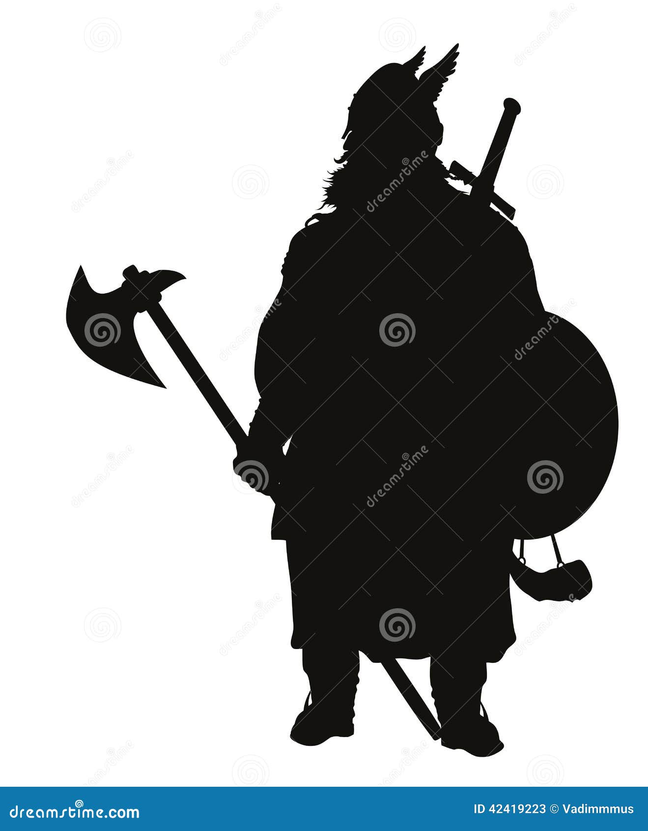 Viking Victory Silhouette Stock Illustrations – 16 Viking Victory ...