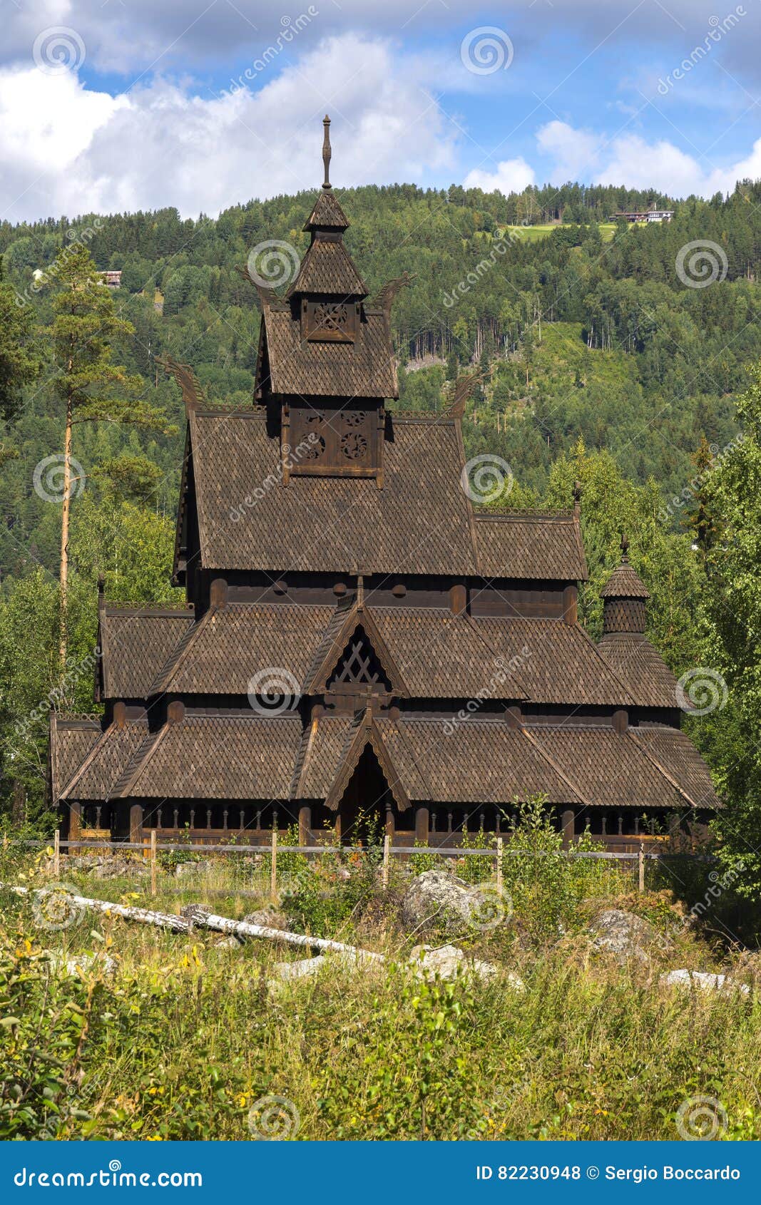 Viking style house stock photo. Image of style, church - 82230948