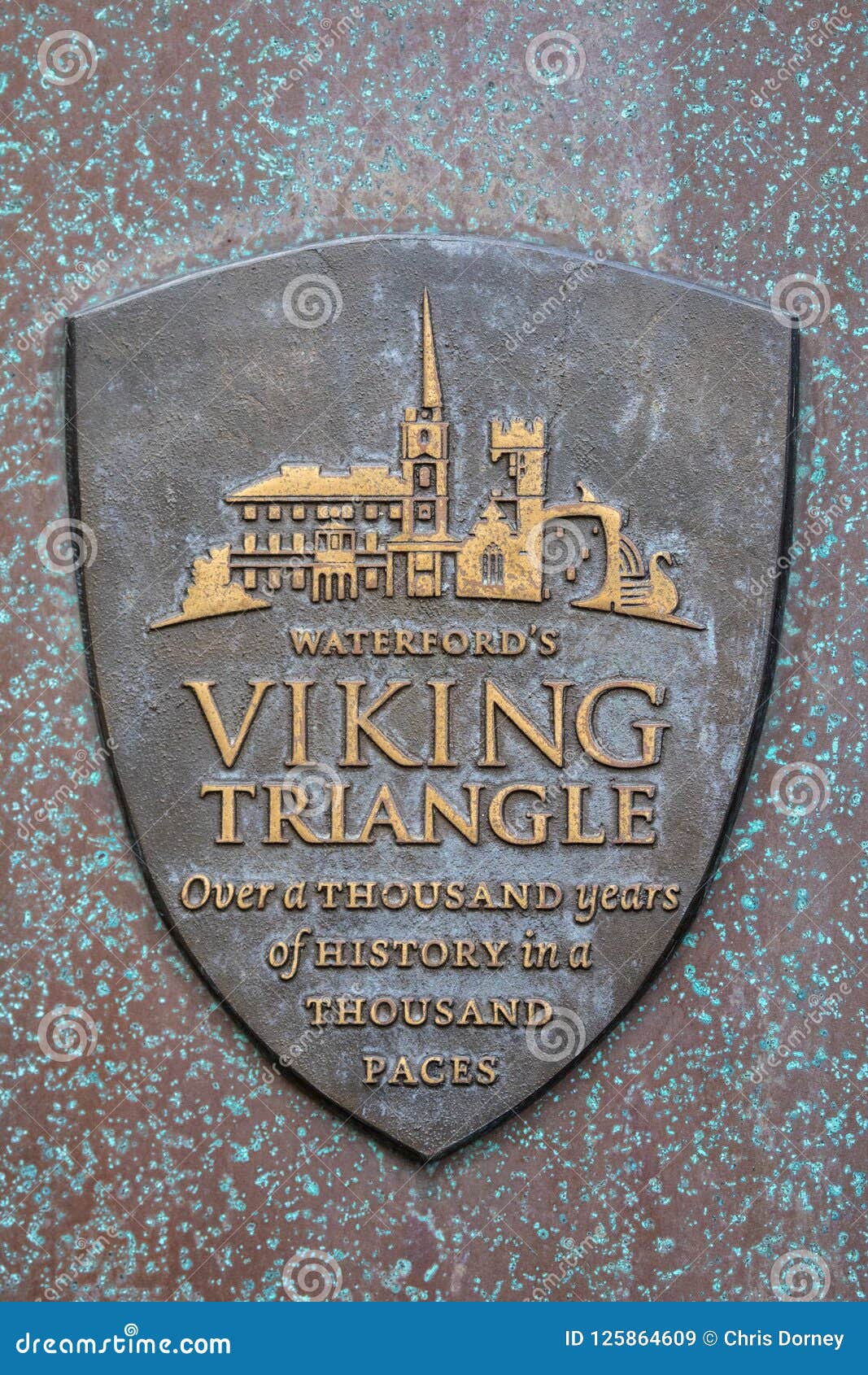 Viking Triangle En Waterford Imagen de archivo editorial - Imagen de ...