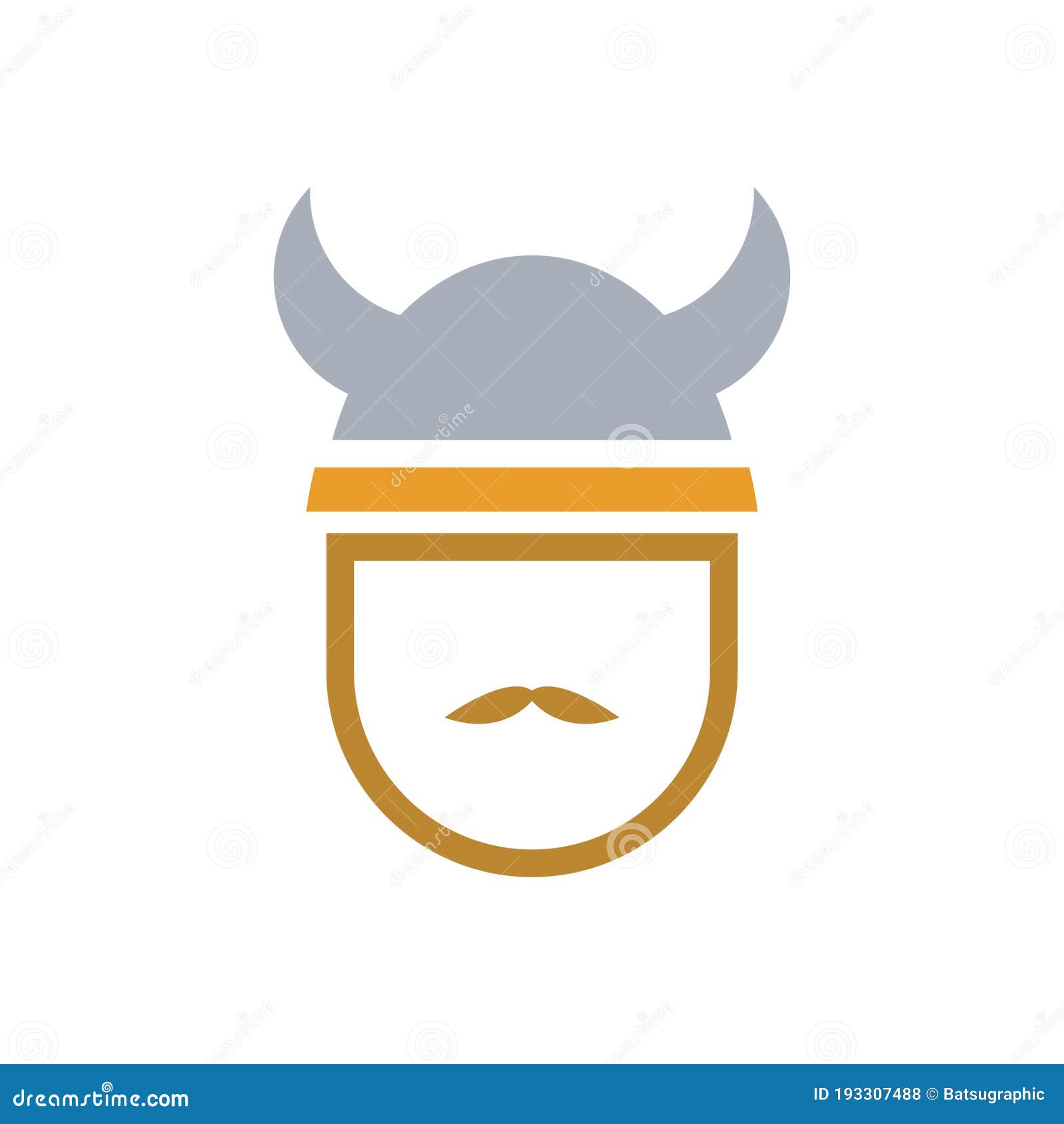 Viking Vector Icon Logo Design Stock Vector - Illustration of strong ...