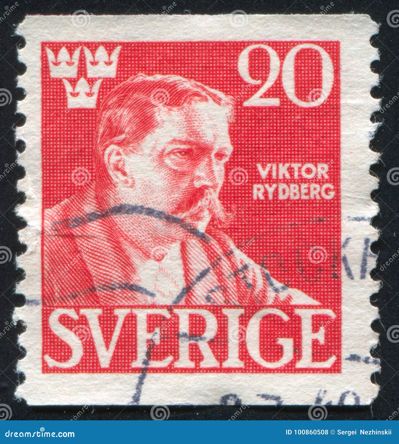 Viktor Rydberg fotografia stock editoriale. Immagine di arte - 100860508