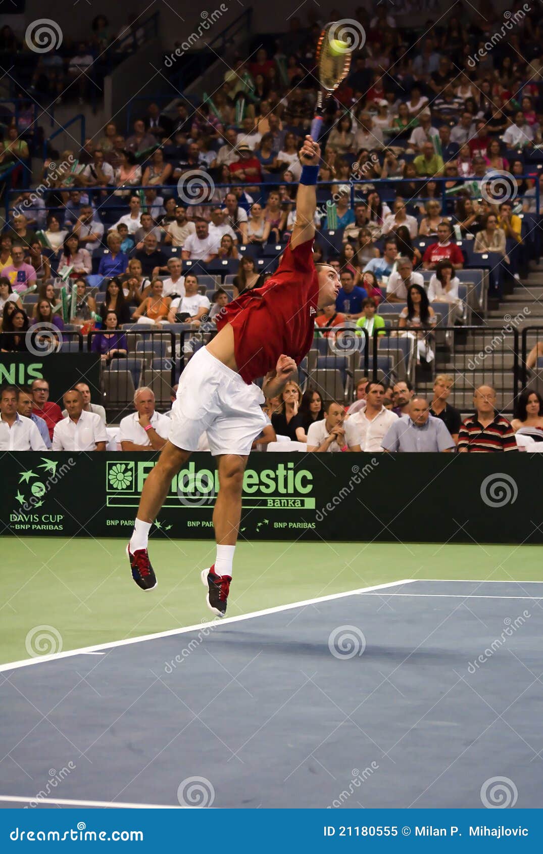 Viktor Troicki editorial image. Image of argentina, player - 21180555