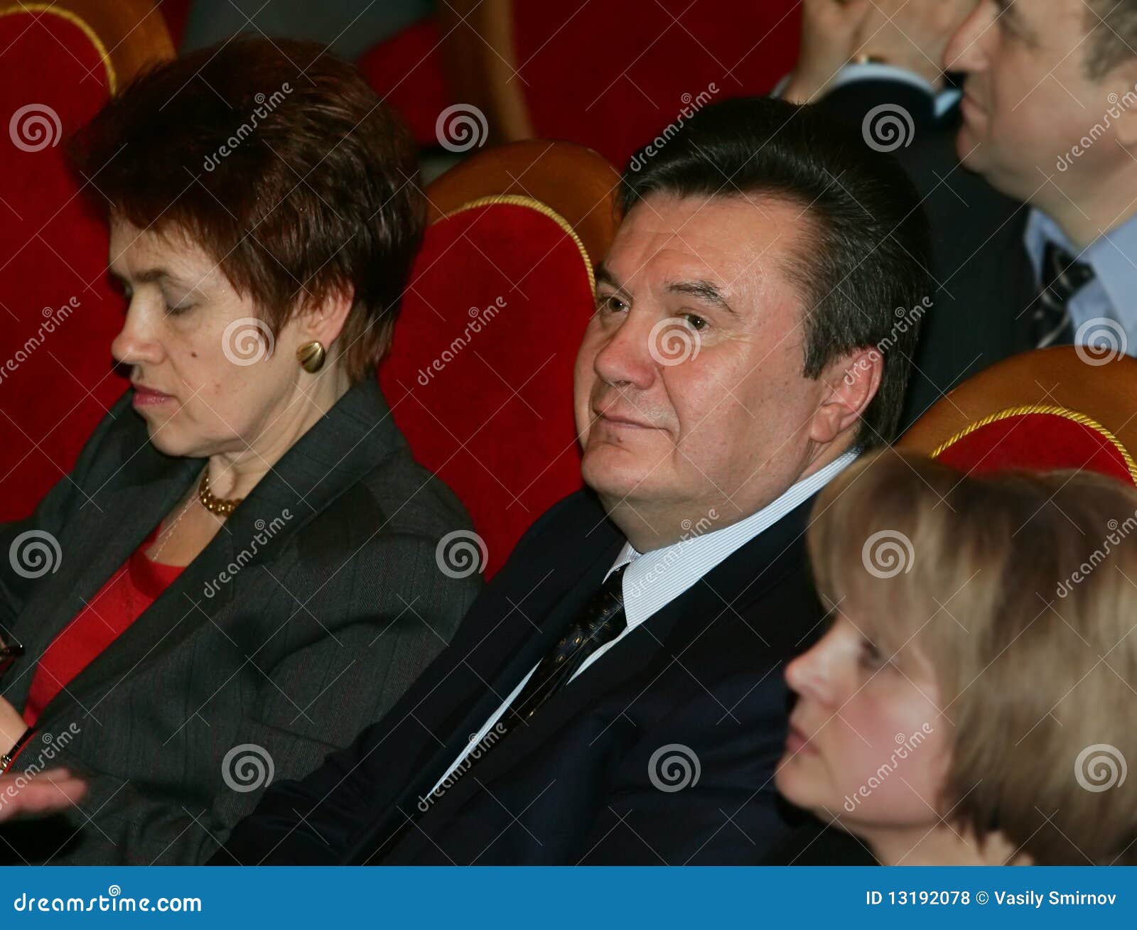 Viktor Yanukovych and Lyudmyla Yanukovych Editorial Stock Photo - Image ...