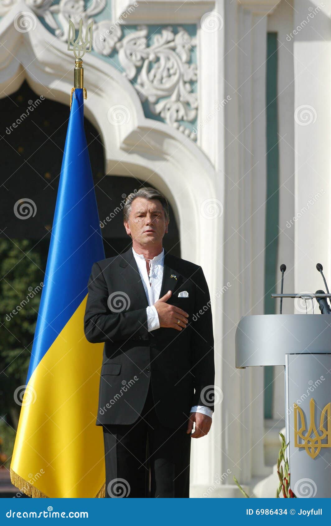 Viktor Yushchenko editorial stock image. Image of revolution - 6986434