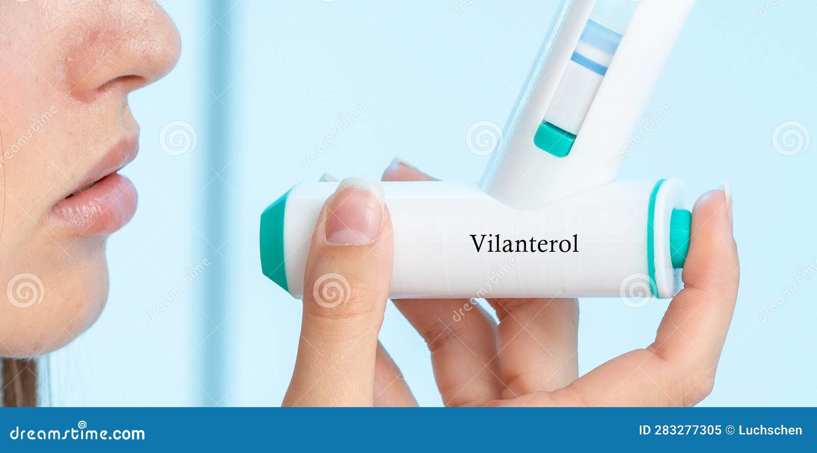 Vilanterol Medical Inhalation Stock Image - Image of combination ...