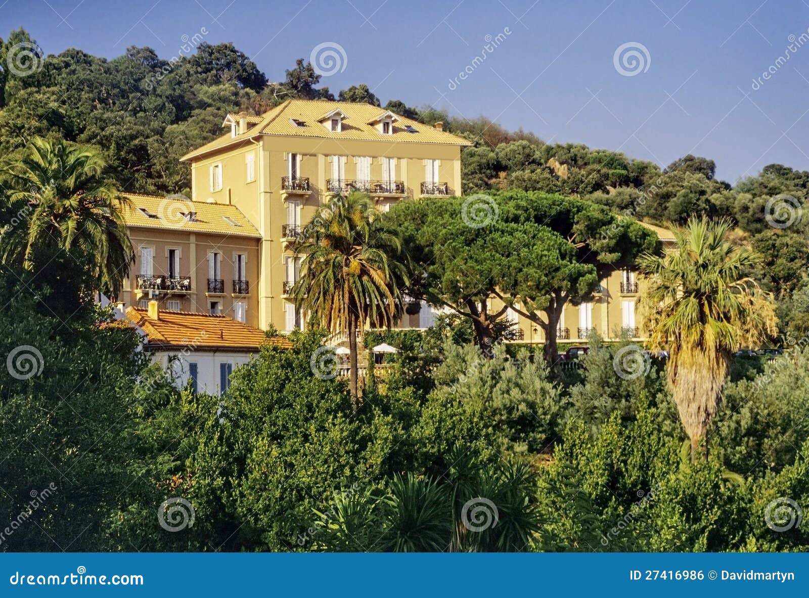 Villa stock photo. Image of holiday, lifestyle, idyllic - 27416986
