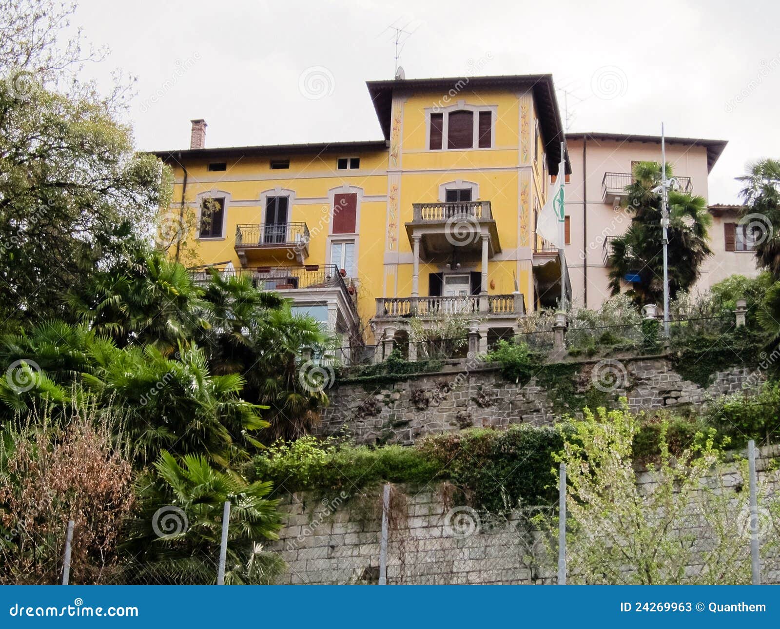 Villa Bossi editorial stock photo. Image of party, house - 24269963