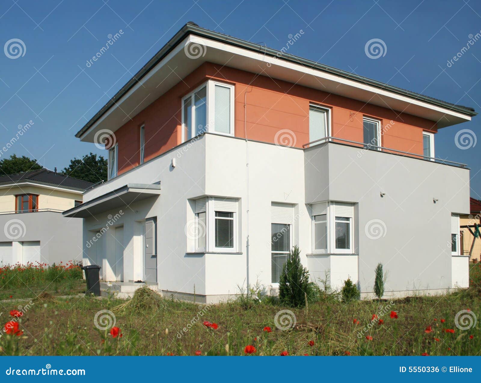 Villa, building, stock photo. Image of european, house - 5550336