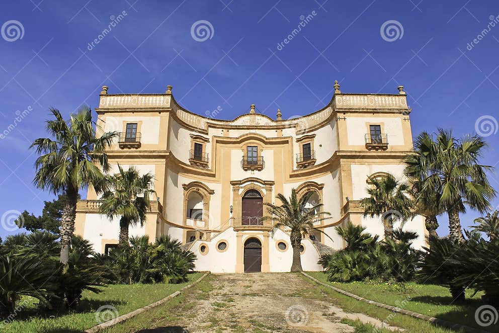 Villa Cattolica stock photo. Image of sicily, luxury - 13529636