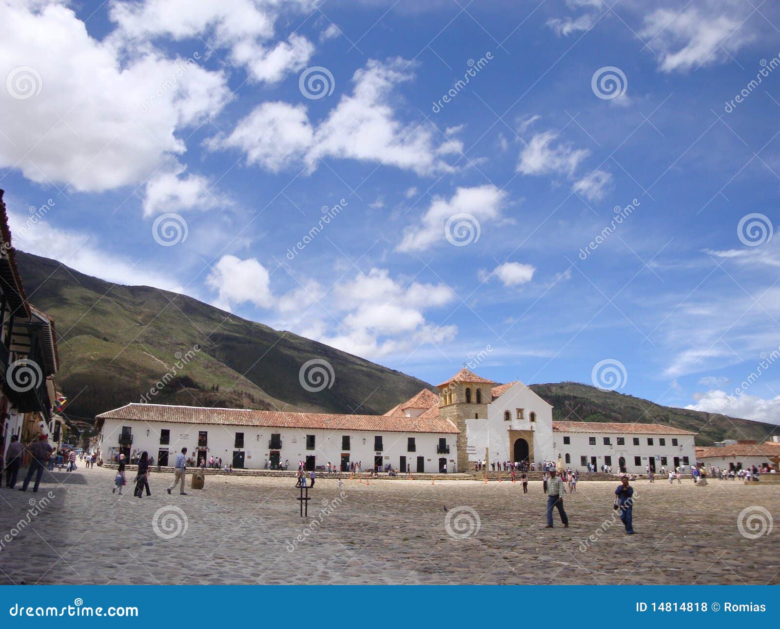 Villa de Leyva editorial stock photo. Image of villa - 14814818