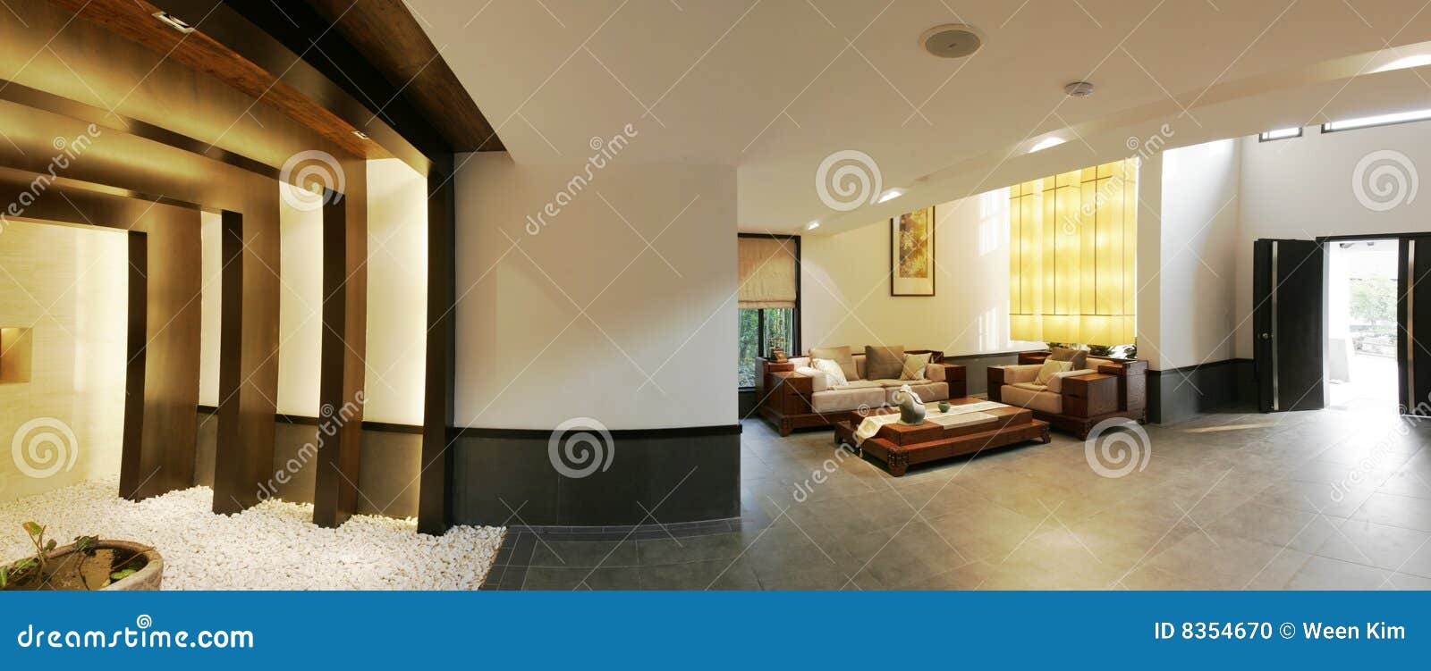Villa foyer stock photo. Image of elegant, buildings, architecture ...