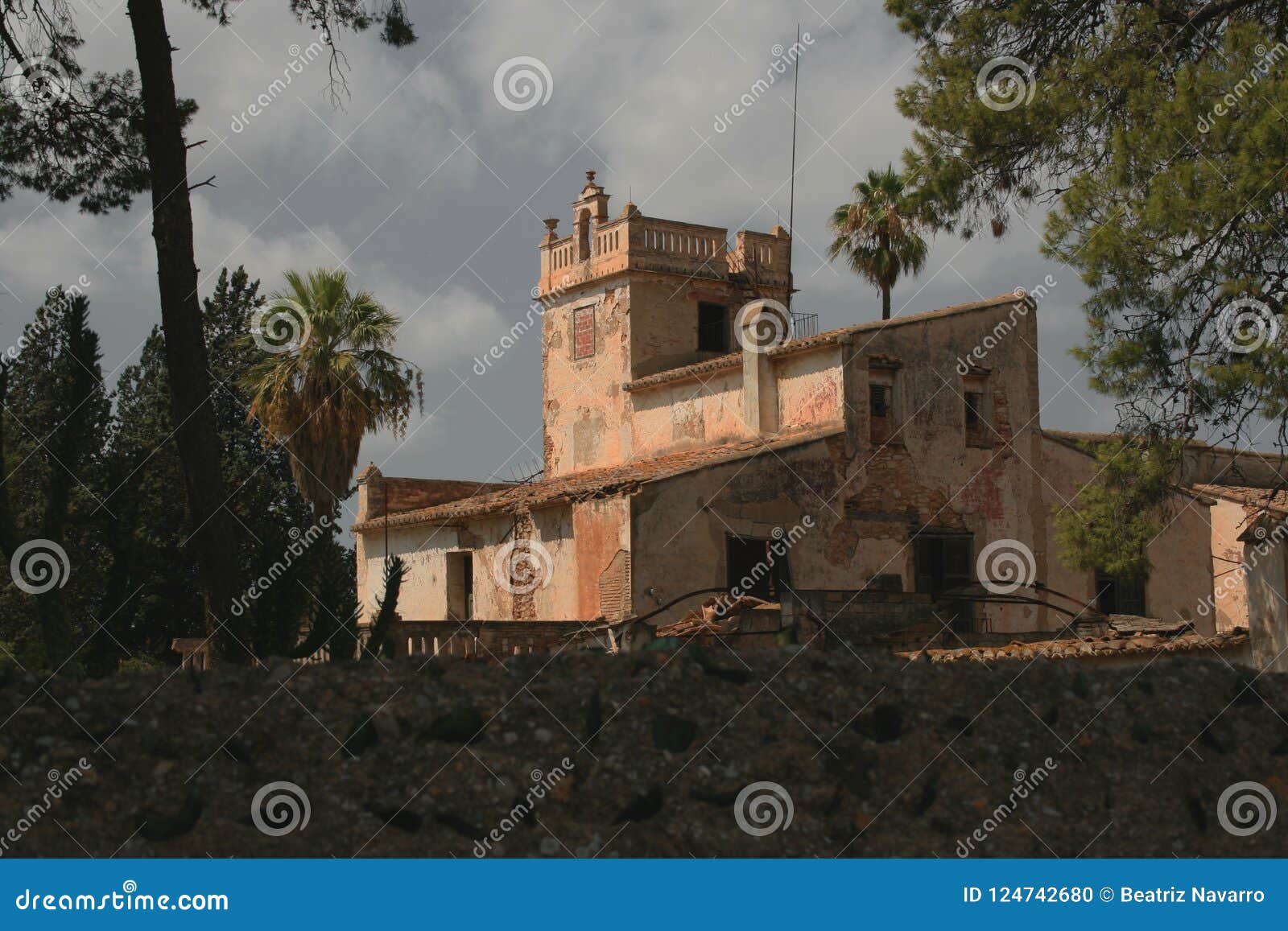 The VILLA of HORROR stock photo. Image of terror, abandoned - 124742680