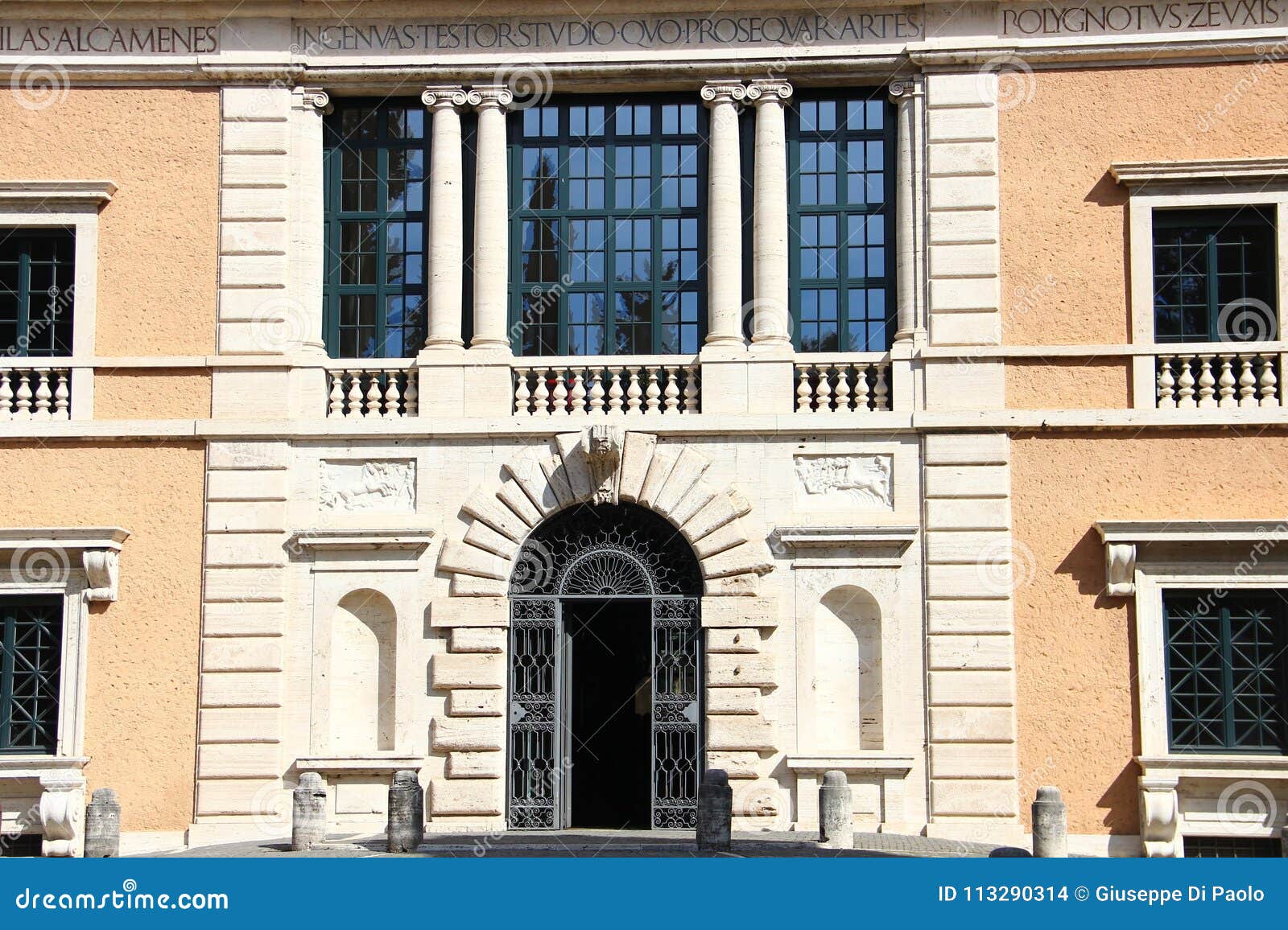 Villa Massimo in Rome stock photo. Image of massimo - 113290314