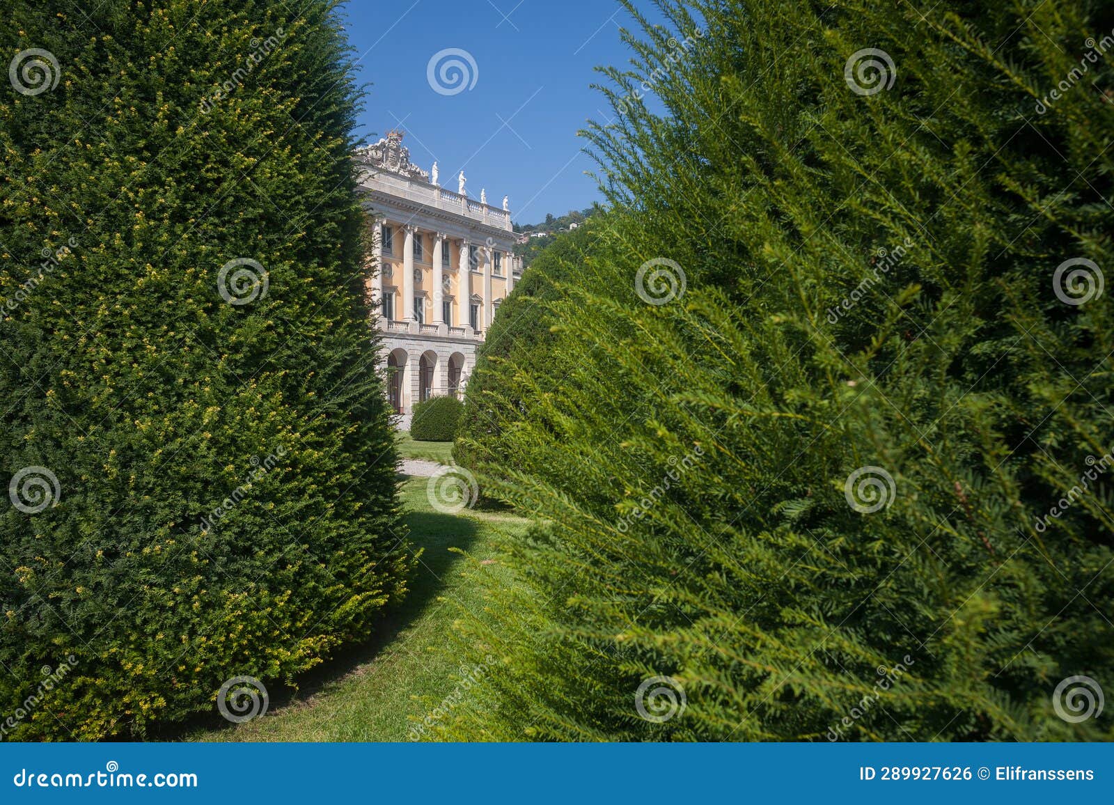 Villa Olmo in Garden, Como, Italy Editorial Photo - Image of european ...