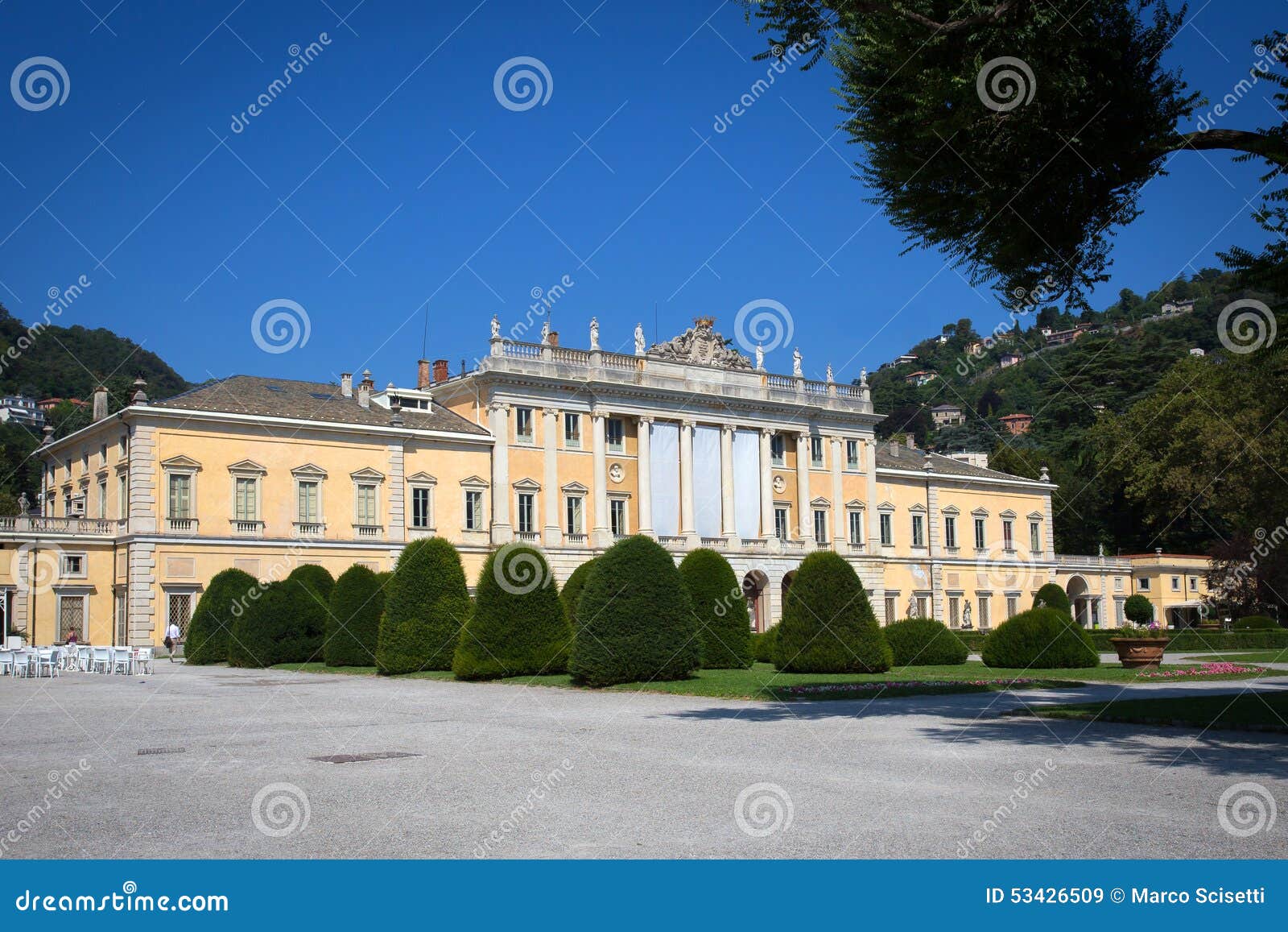 Villa Olmo, Lake Como, Italy Stock Image - Image of events, italy: 53426509