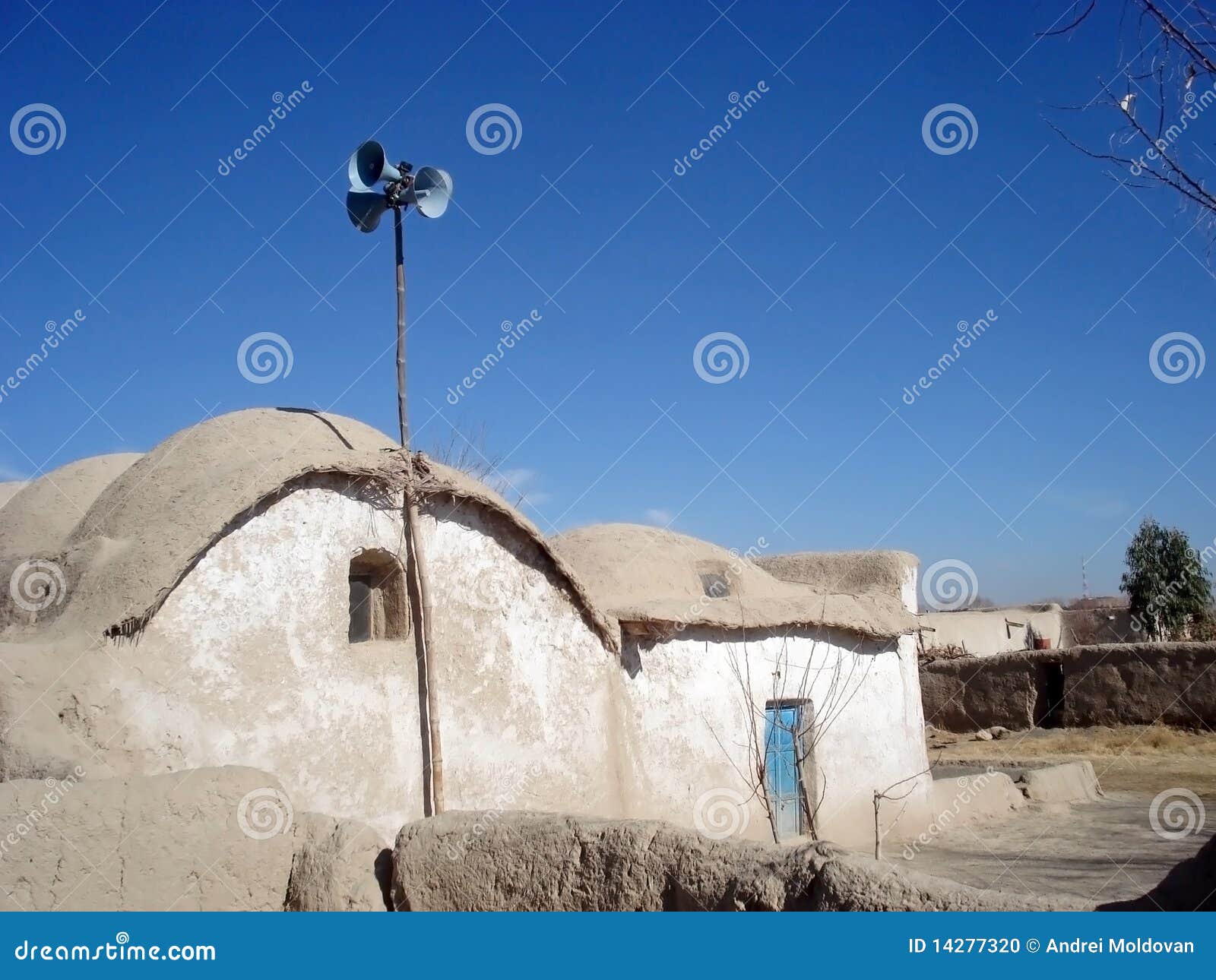 Village from Afghanistan stock photo. Image of fence - 14277320