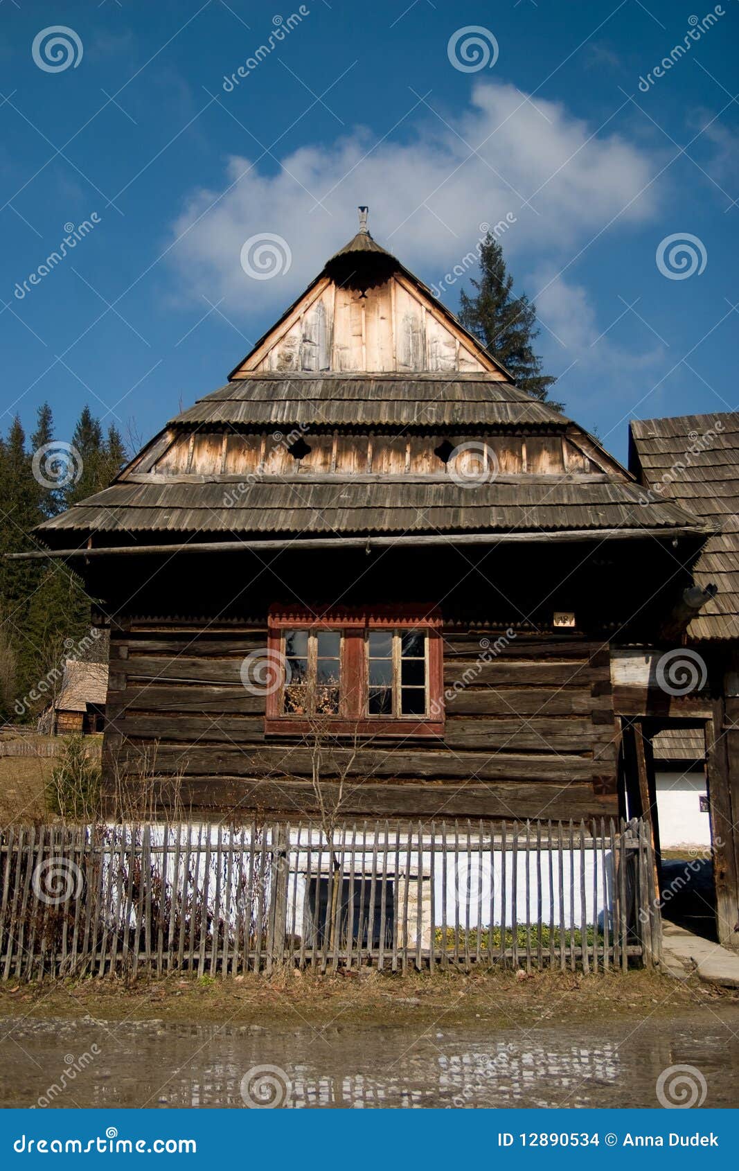 Village Architecture in Slovakia Stock Photo - Image of folk, place ...
