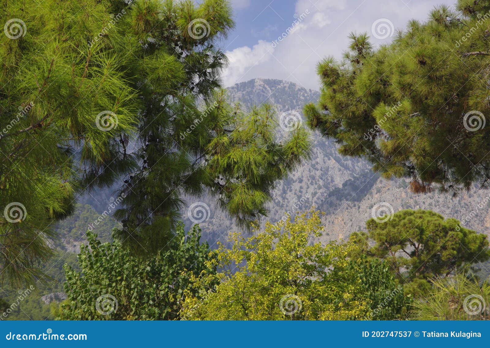 The Village of Beldibi in Turkey. Stock Image - Image of resort, clean ...
