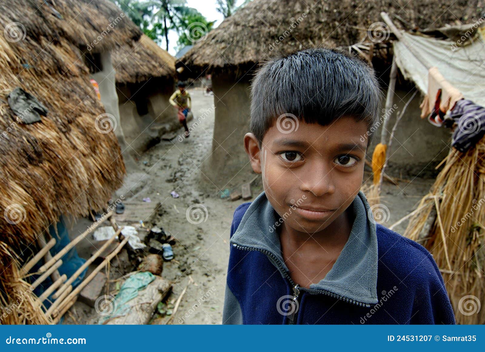 Village Boy editorial photography. Image of open, play - 24531207