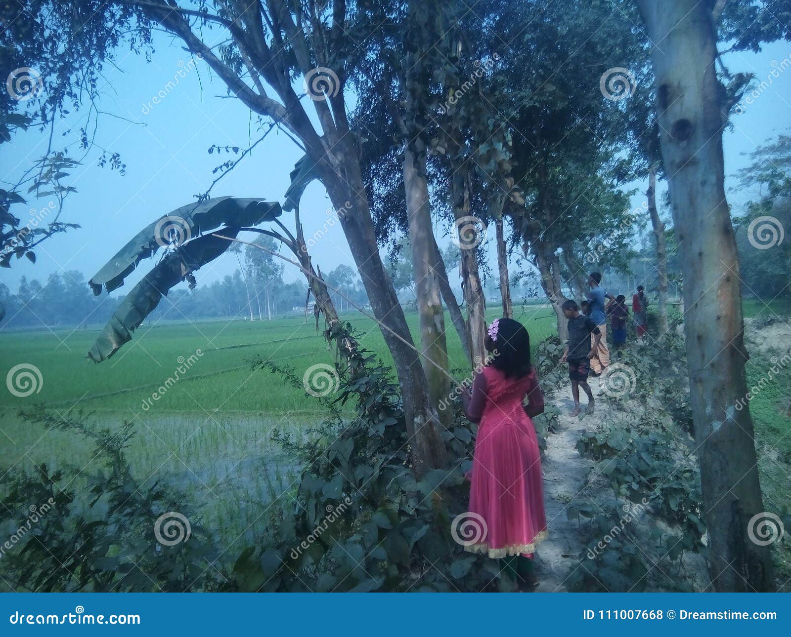 Village children editorial stock photo. Image of children - 111007668