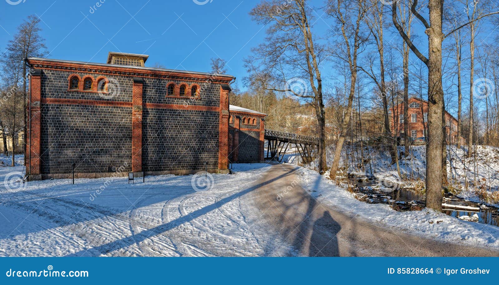 Village De Fiskars Dans Raseborg, Finlande Photo stock - Image du ...