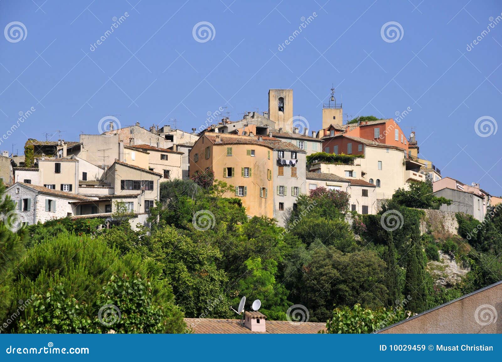 Village De La France De Biot Image stock - Image du commune, france ...