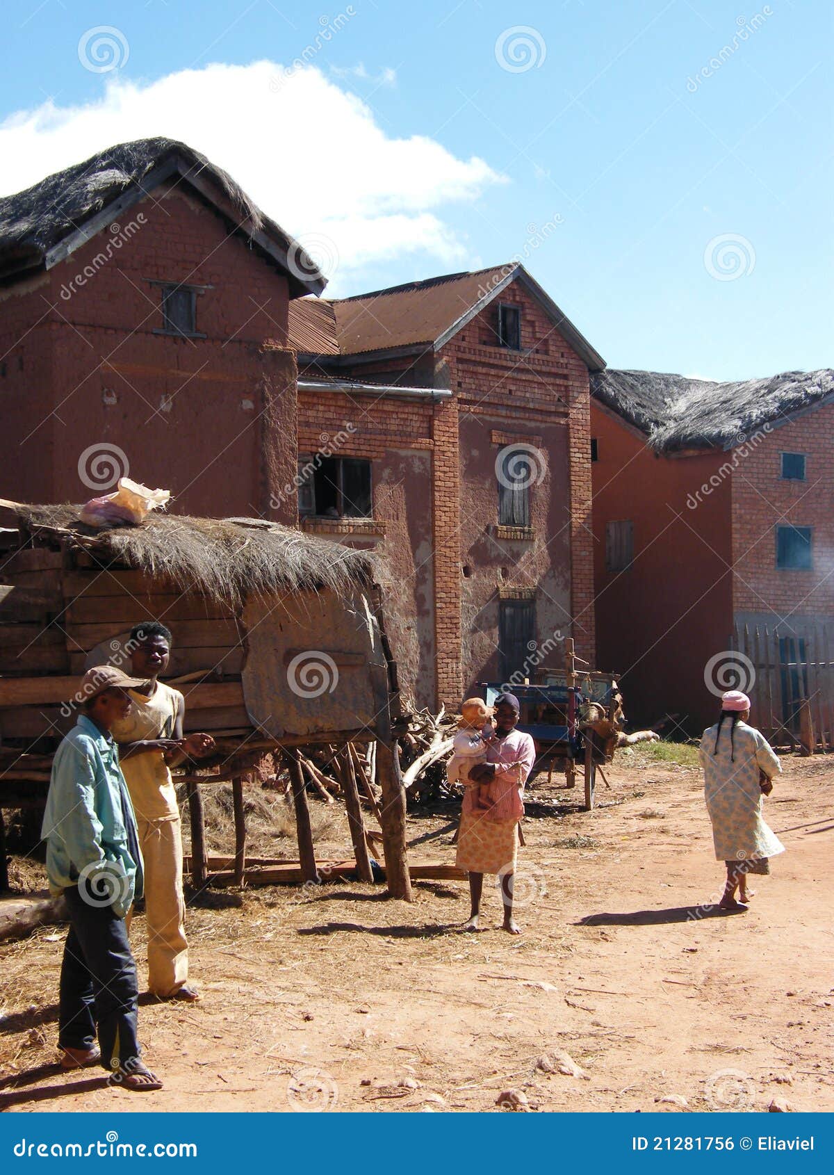 Village Des Montagnes Malgache Photo éditorial - Image du madagascar ...