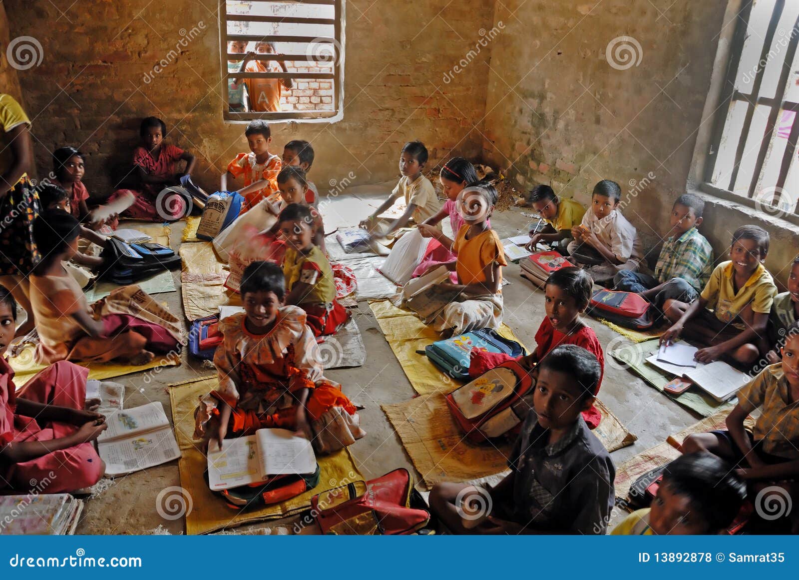 Village education in India editorial stock photo. Image of village ...