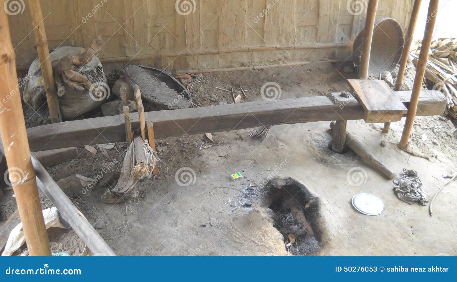 Village stock image. Image of dheki, village, called - 50276053