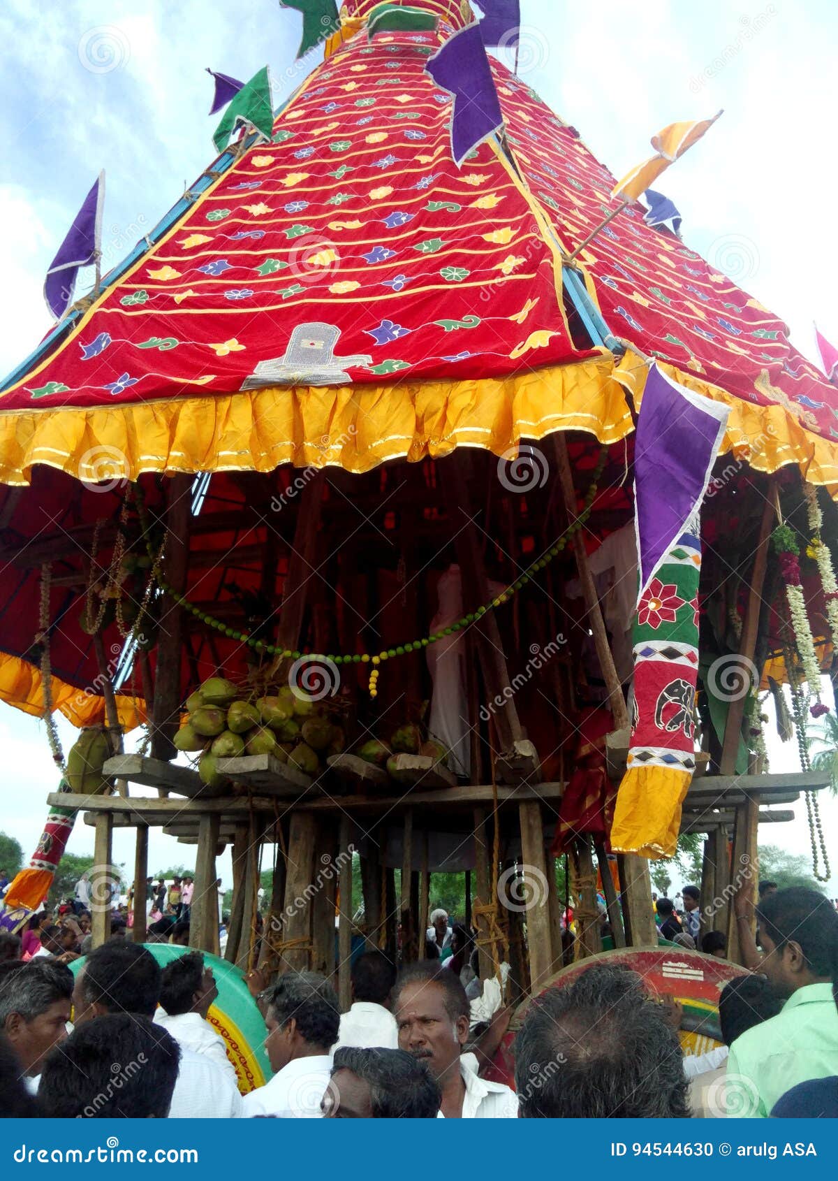 Village Function For Wedding With Two Young Boys Neg Lena Stock Photo ...