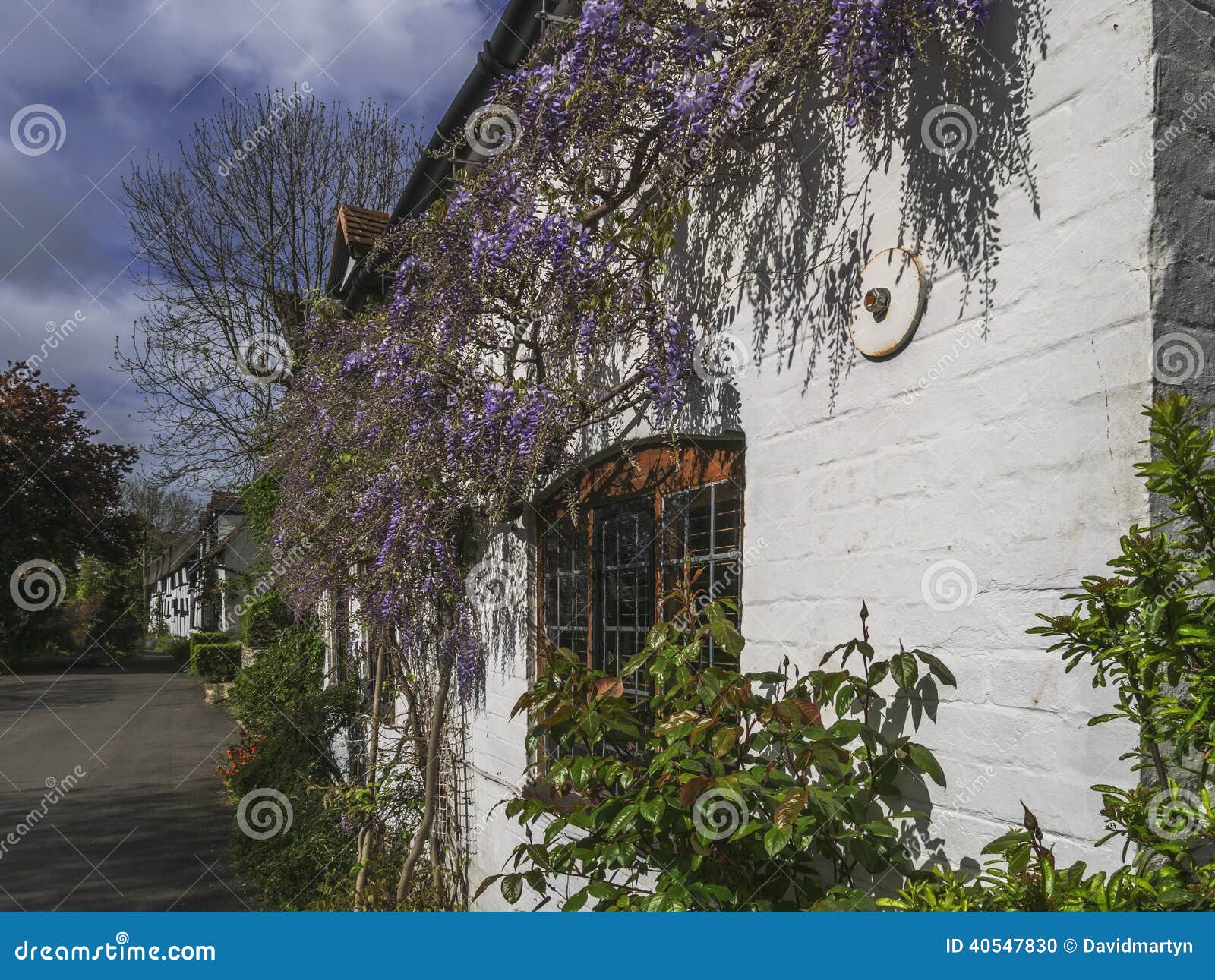 Village stock photo. Image of nature, england, cotages - 40547830