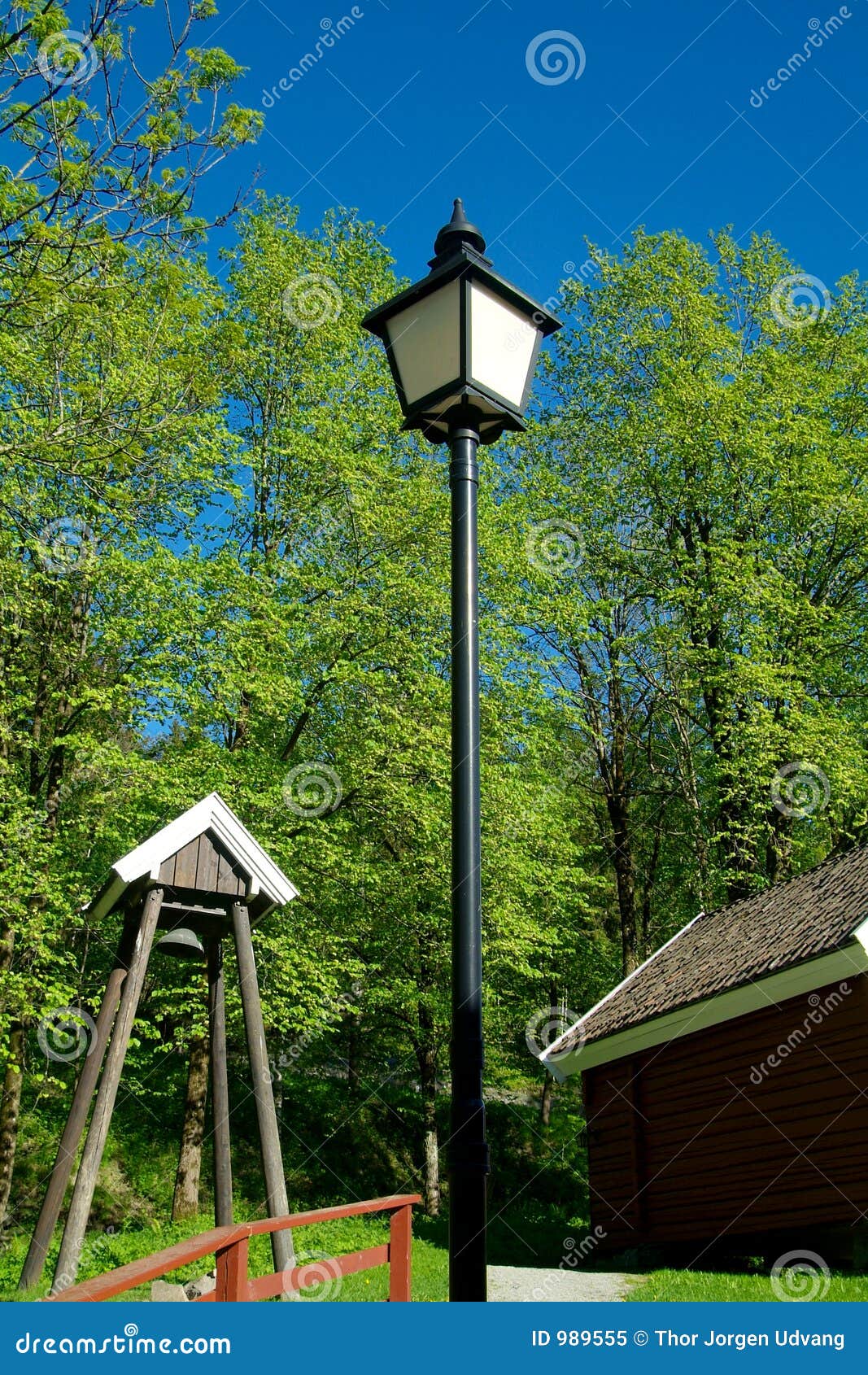 Village idyll stock image. Image of norway, idyllic, spring - 989555