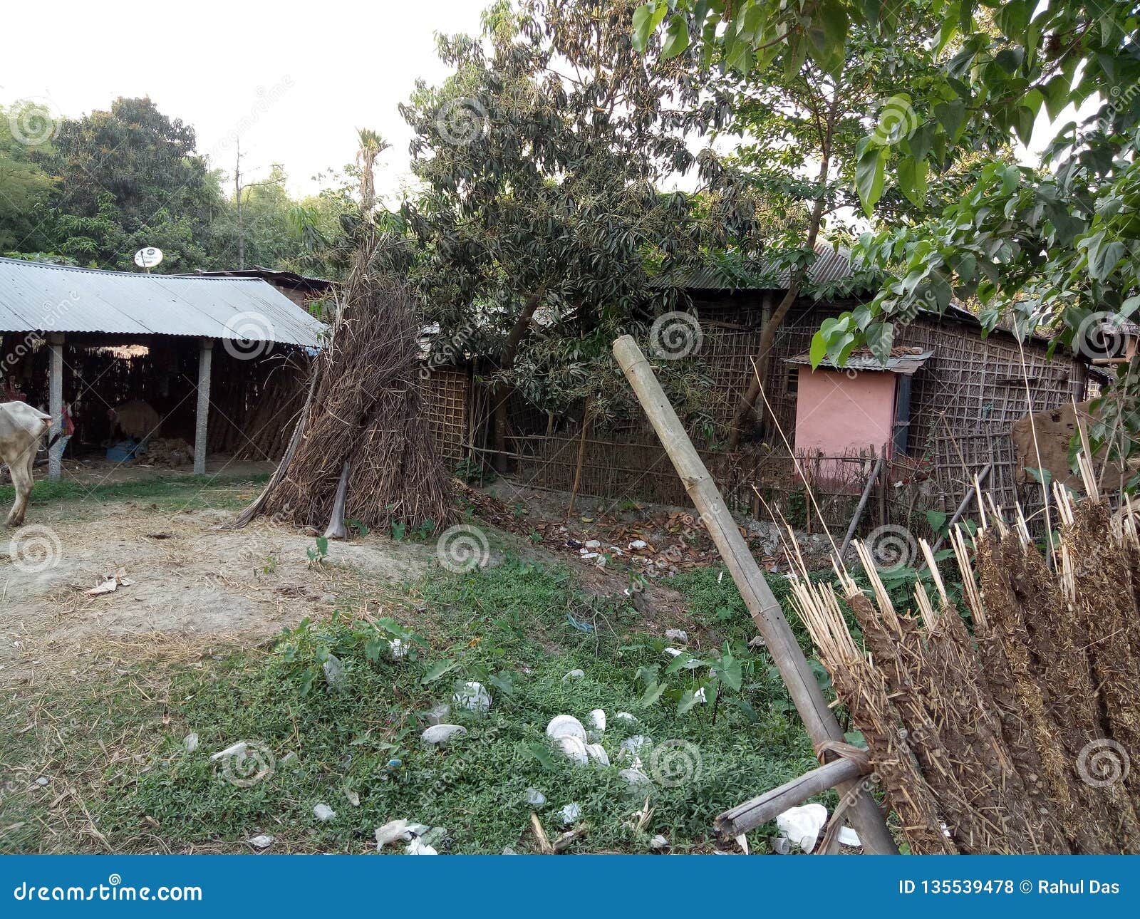 Village image stock photo. Image of village, pollution - 135539478