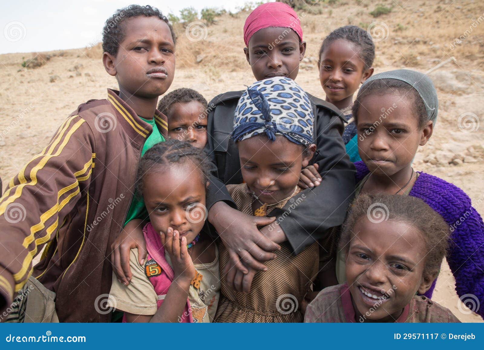 The village kids editorial photography. Image of girl - 29571117