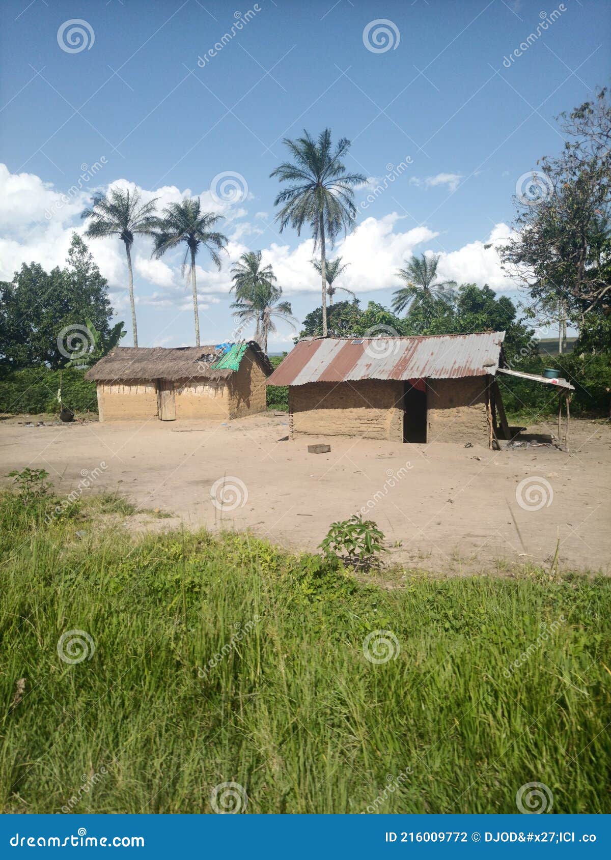 Village in Kongo Central, RDC Stock Photo - Image of agriculture ...