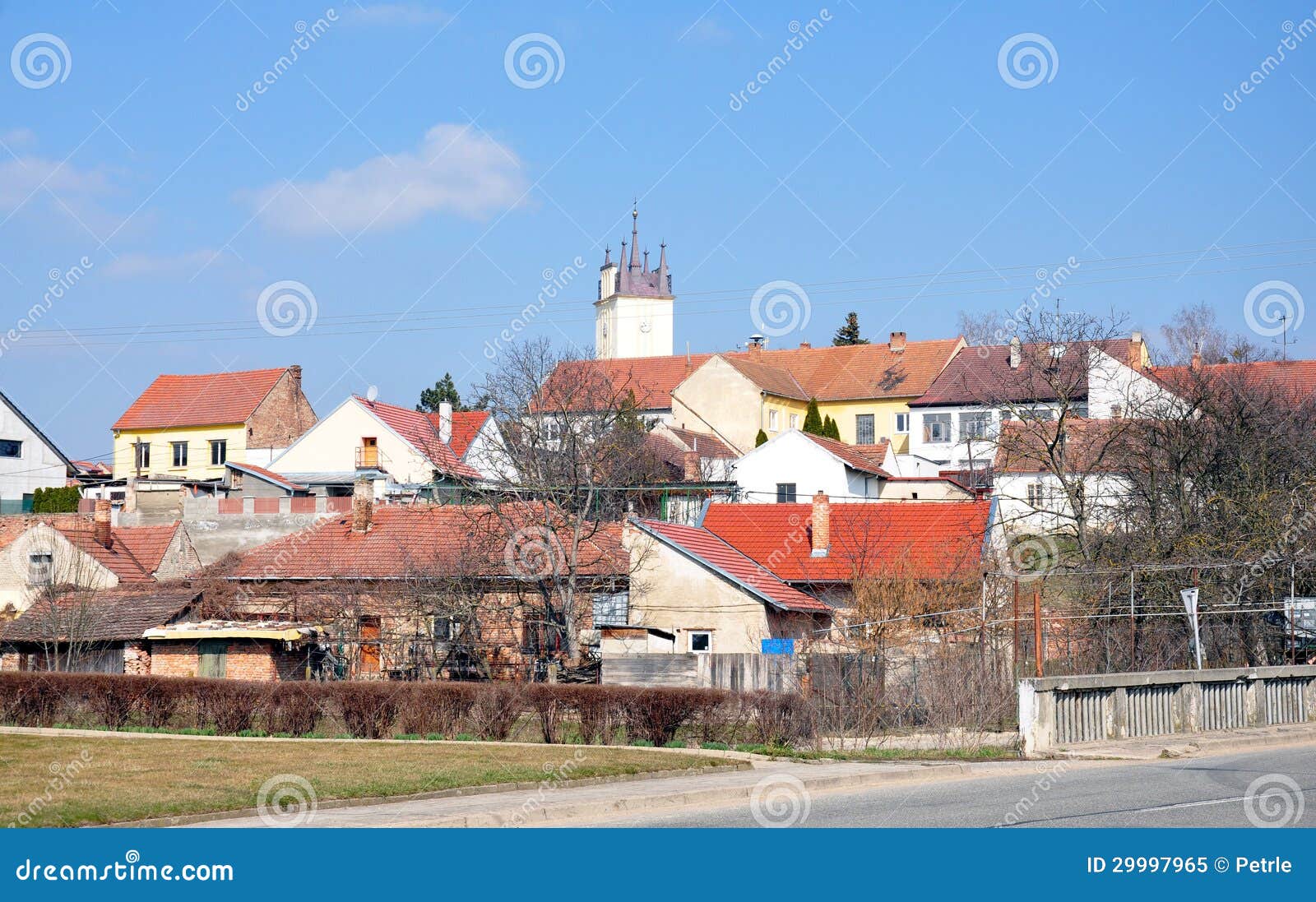 Village - Ladna stock image. Image of tourist, czech - 29997965