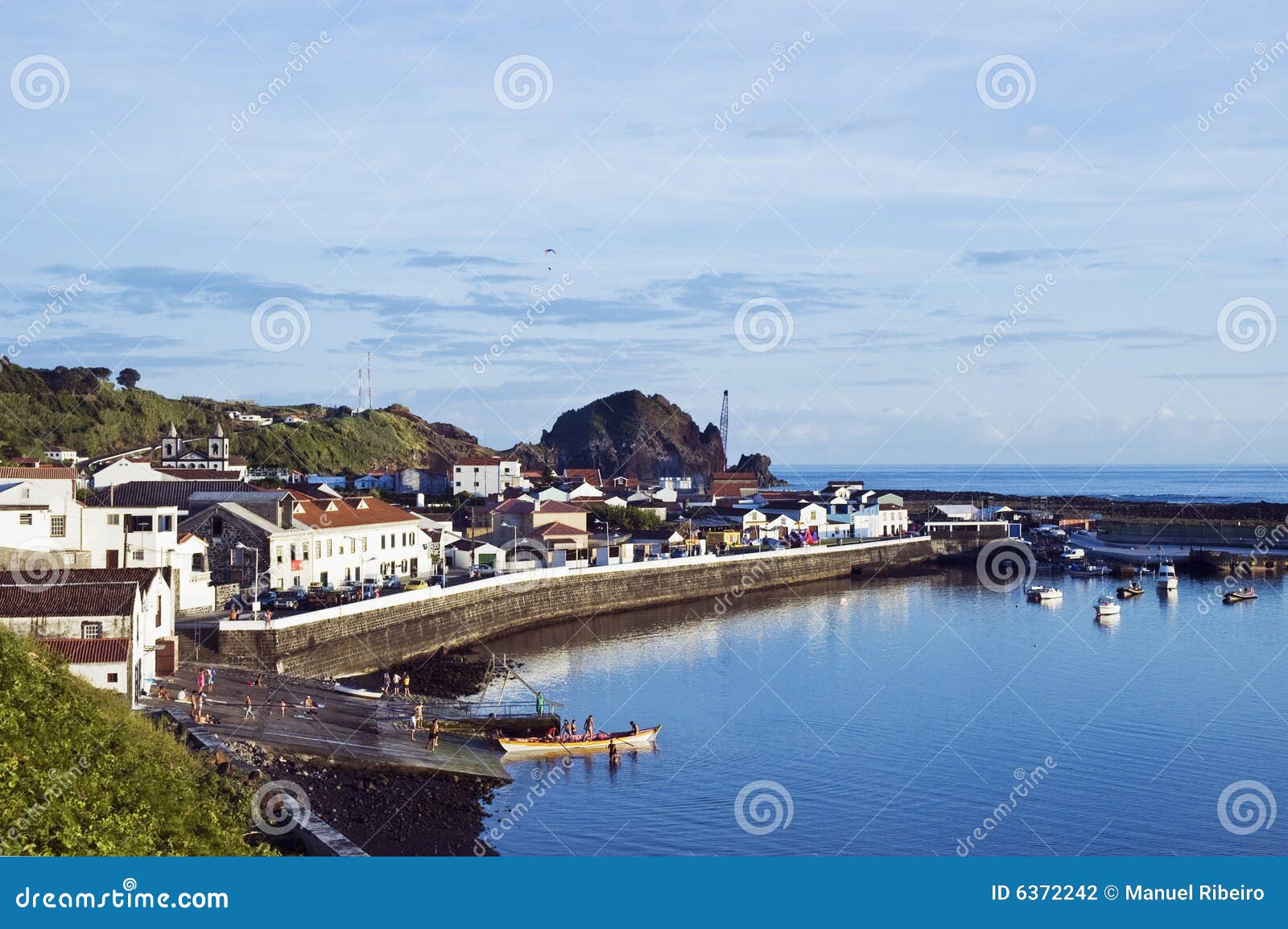 Village of Lages do Pico stock photo. Image of pico, tourism - 6372242