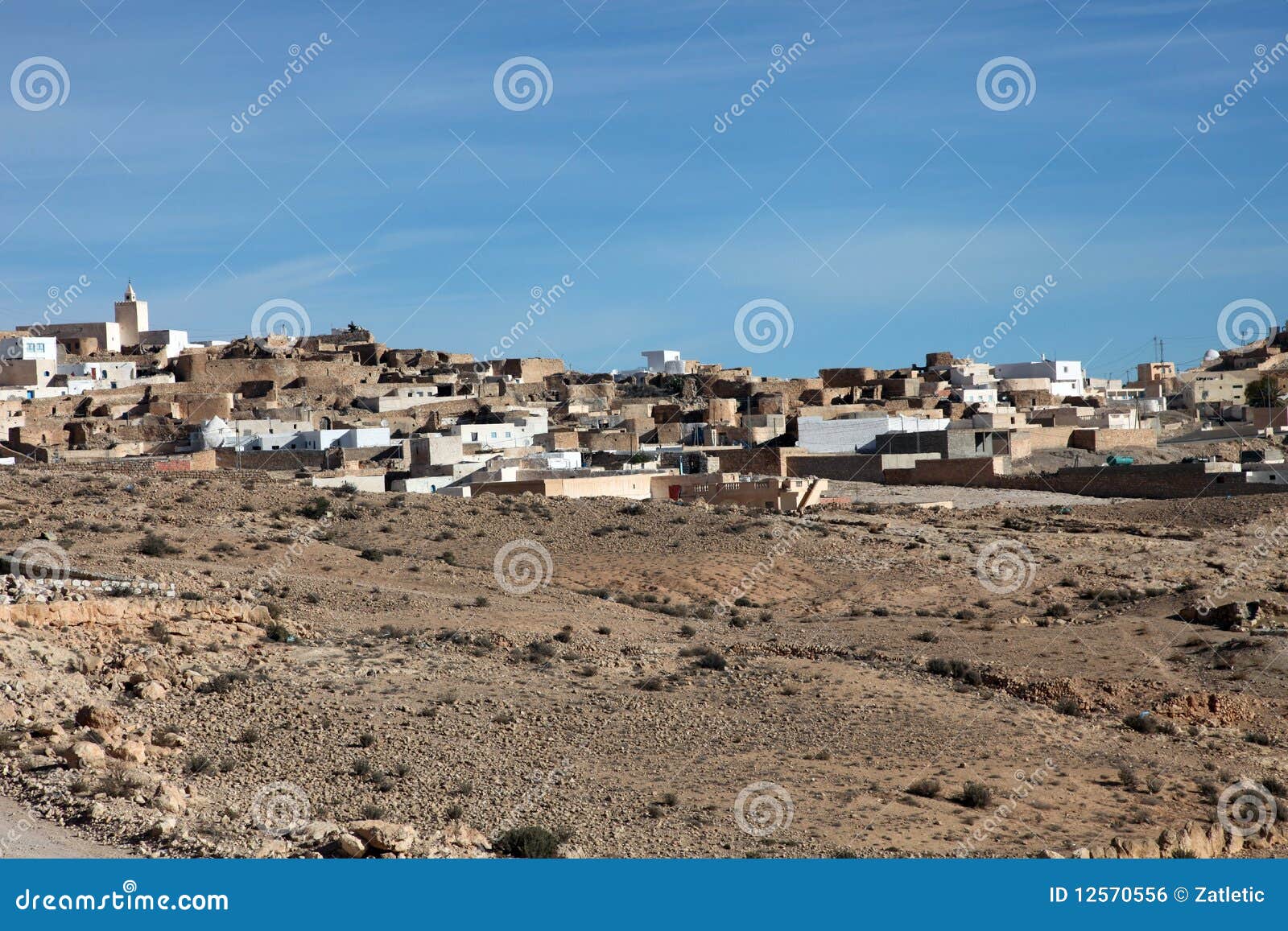 Village of Matmata stock photo. Image of matmata, sand - 12570556
