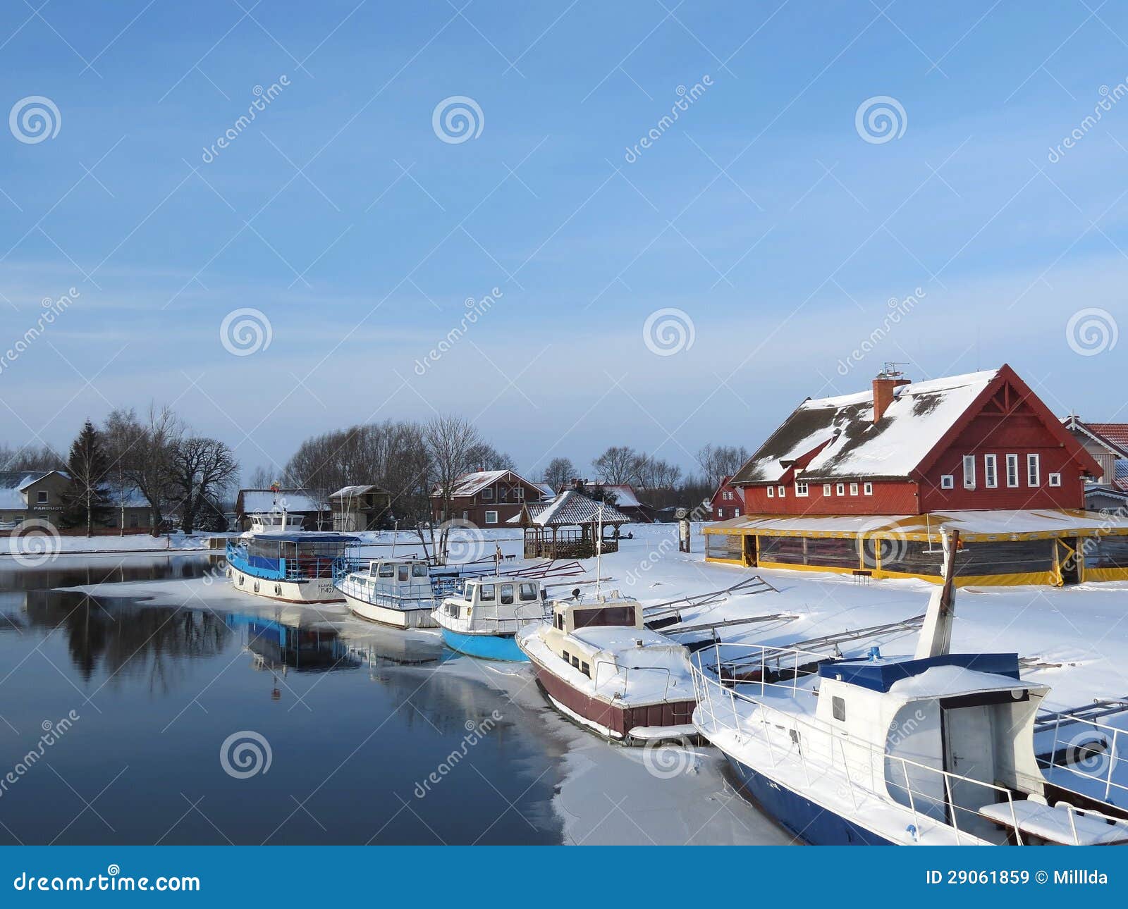 Village Minge, Lithuania stock image. Image of landmarks - 29061859