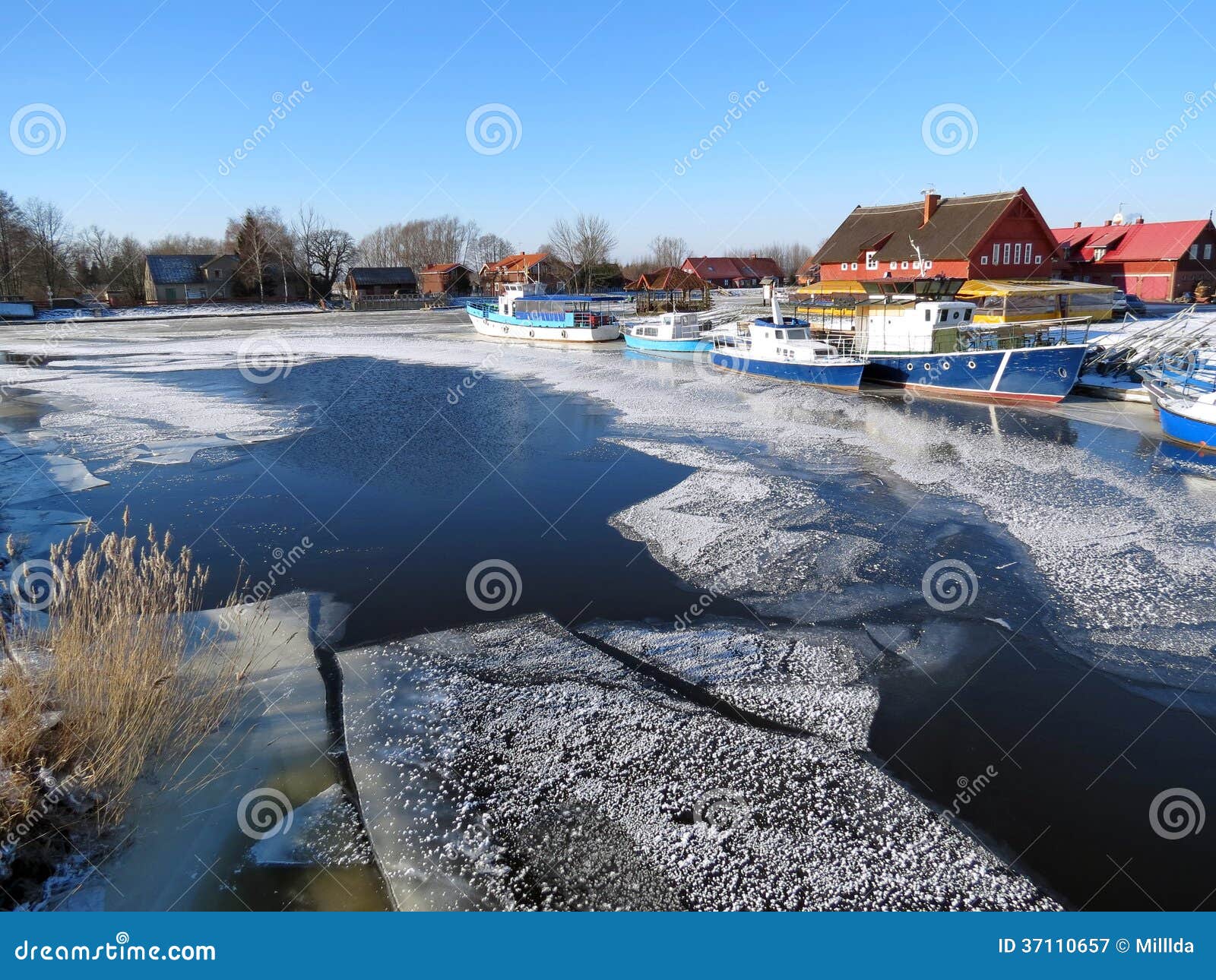 Village Minge, Lithuania stock image. Image of minge - 37110657