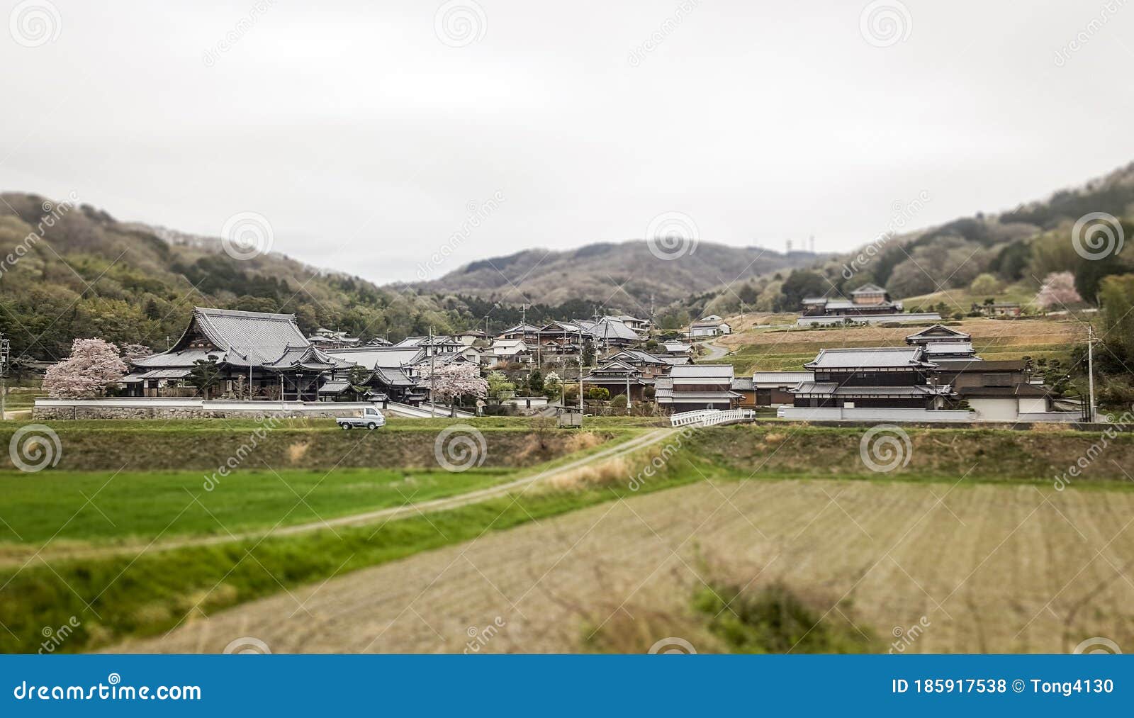The Village of Northern Osaka Stock Photo - Image of japanese, kansai ...