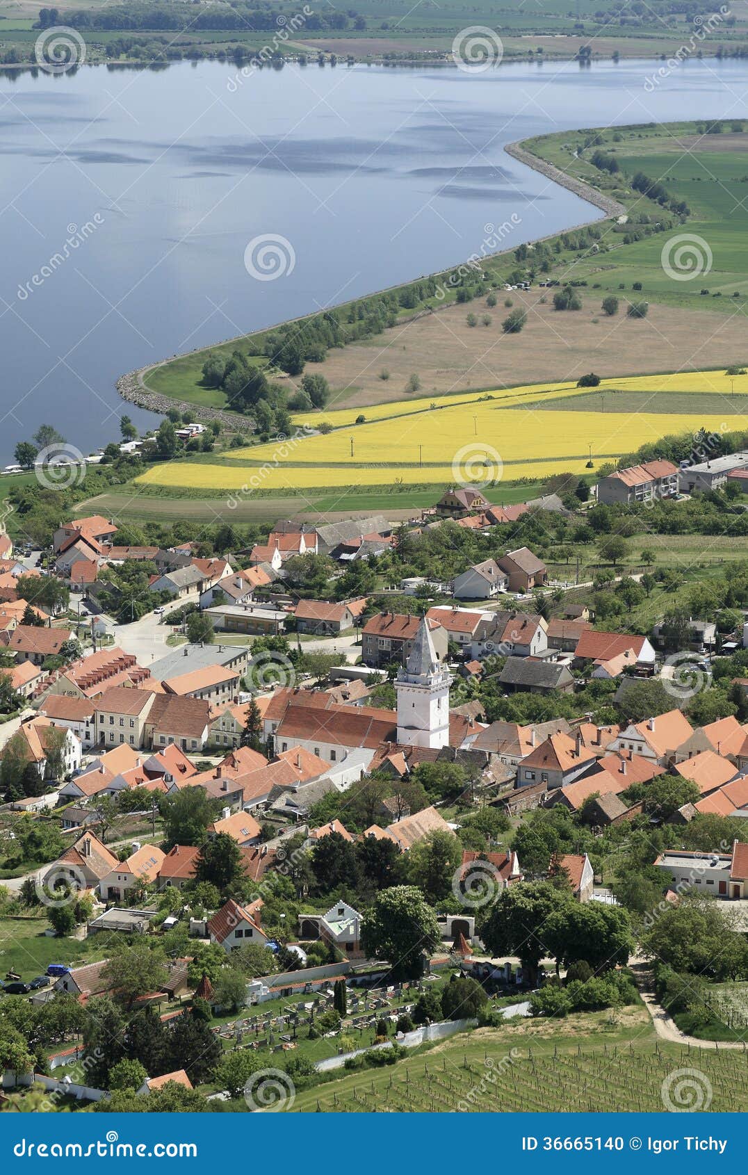 Village of Pavlov in Southern Moravia Stock Photo - Image of ...