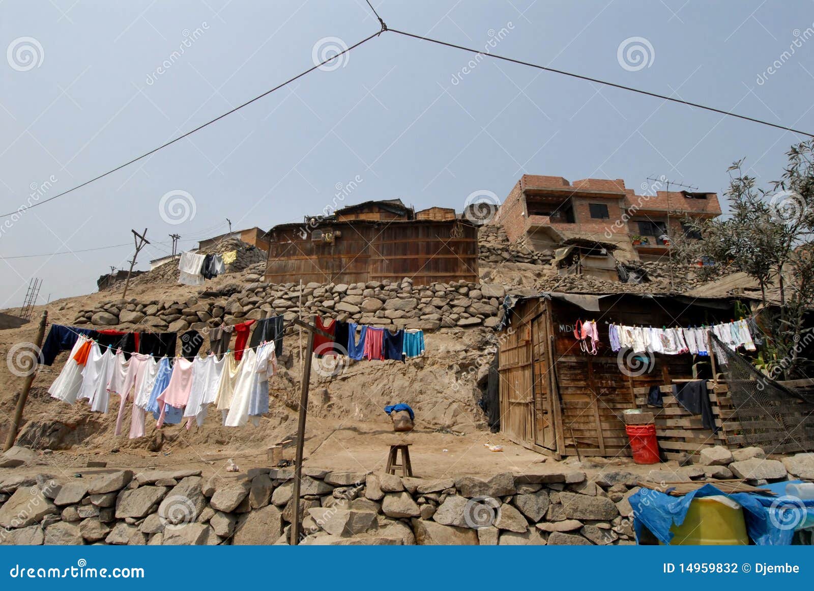 Village in Peru stock photo. Image of decadence, huts - 14959832