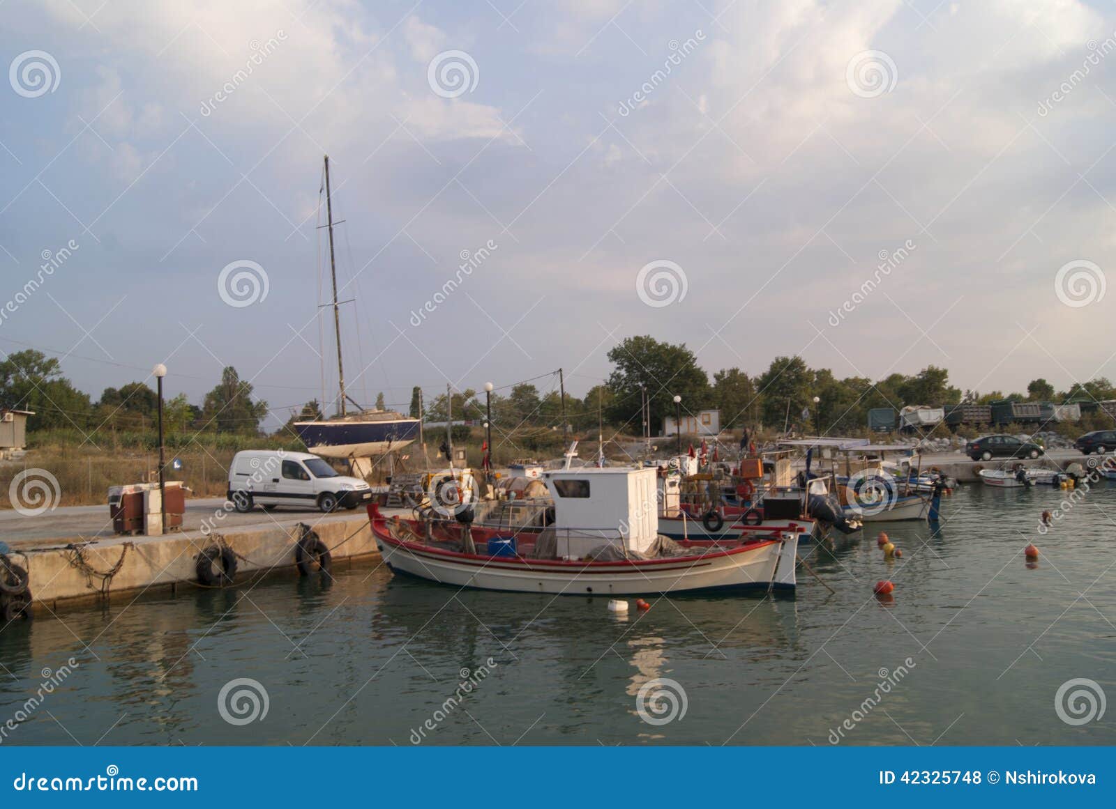 Village port editorial stock photo. Image of port, harbor - 42325748