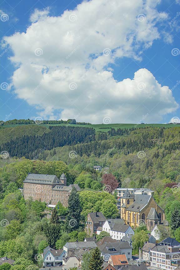 Schleiden,Eifel,Germany stock image. Image of europe - 199903567