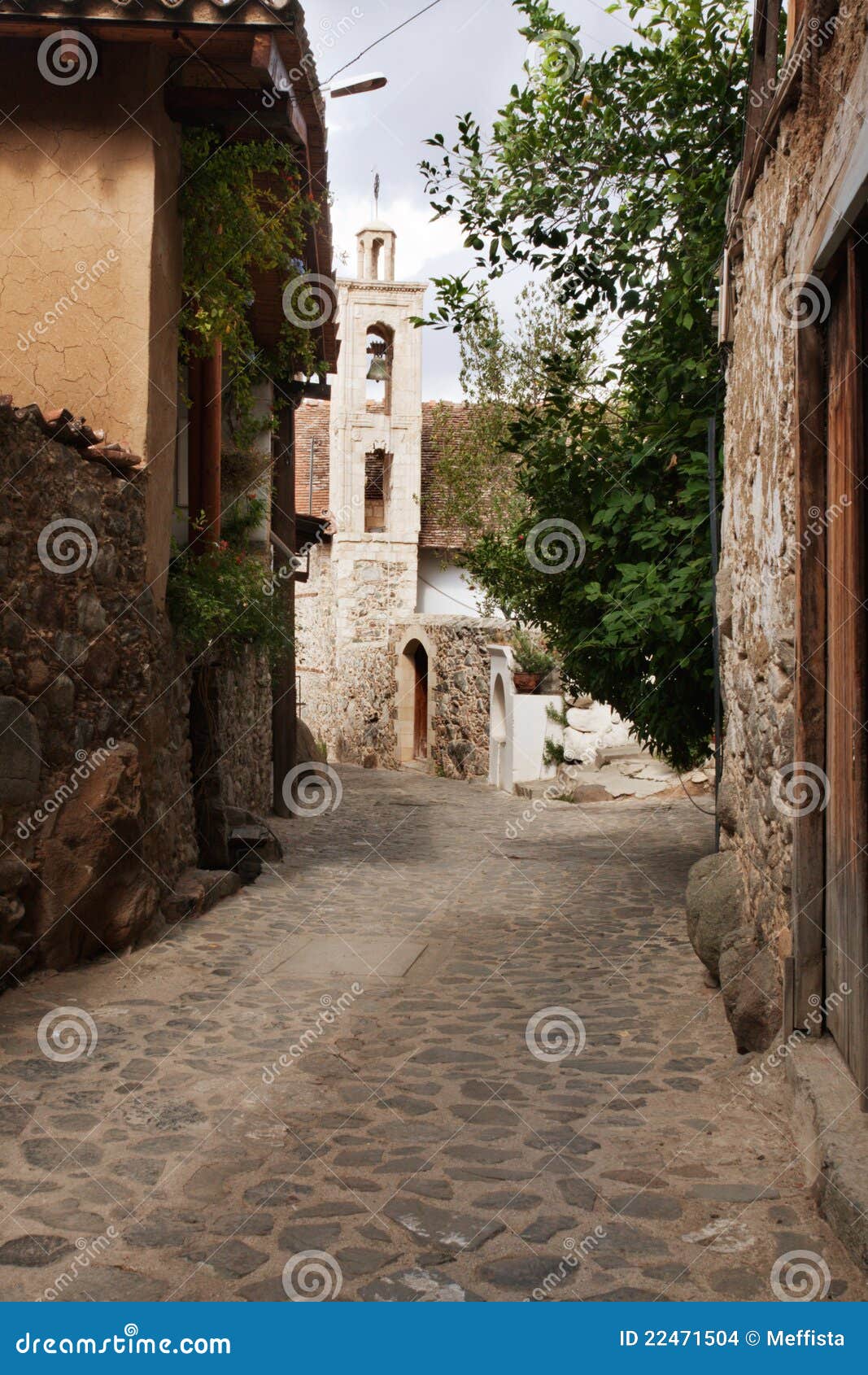 Village street stock photo. Image of village, doorway - 22471504