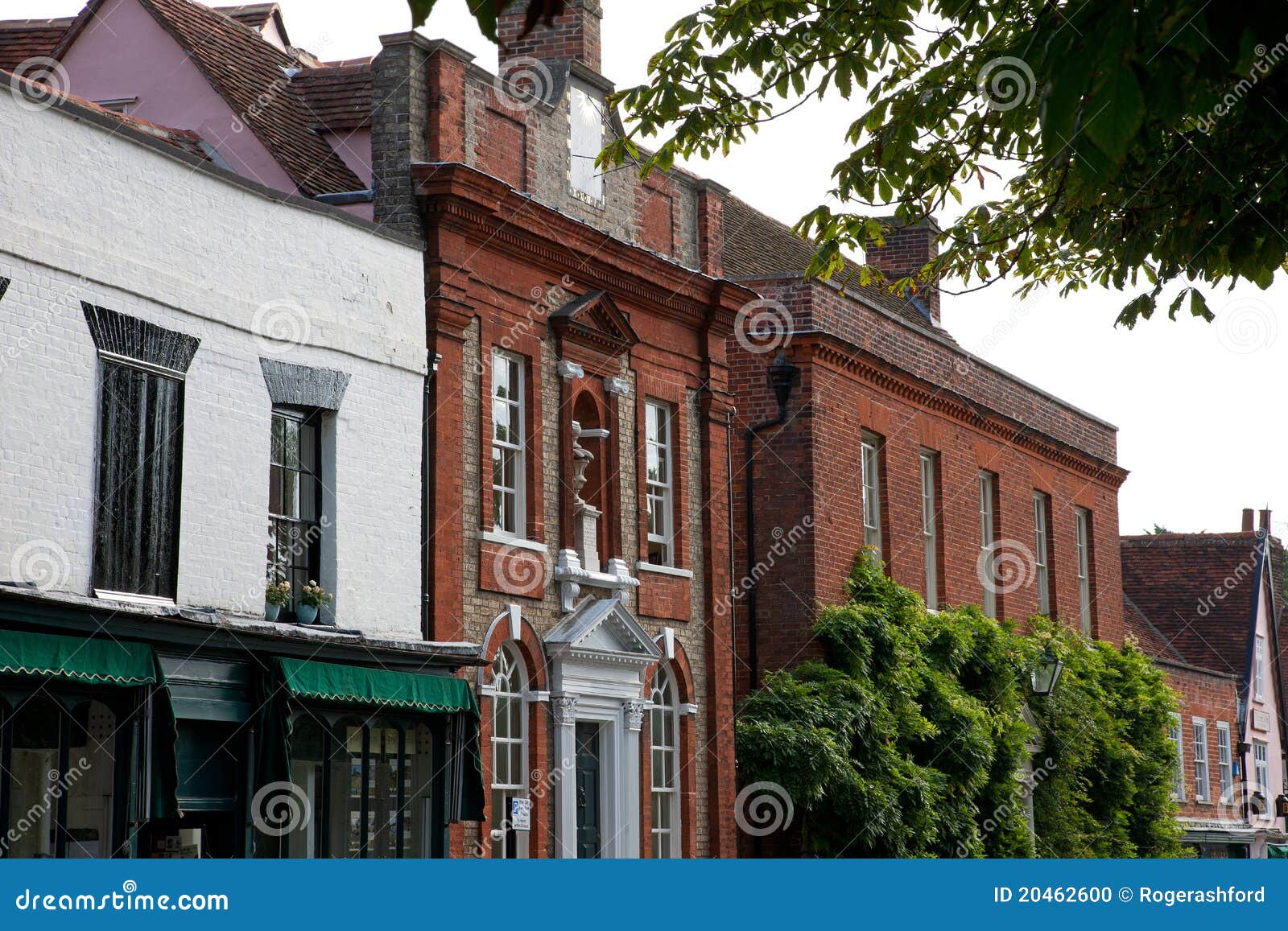 Village Street,UK stock photo. Image of sidewalk, visitor - 20462600