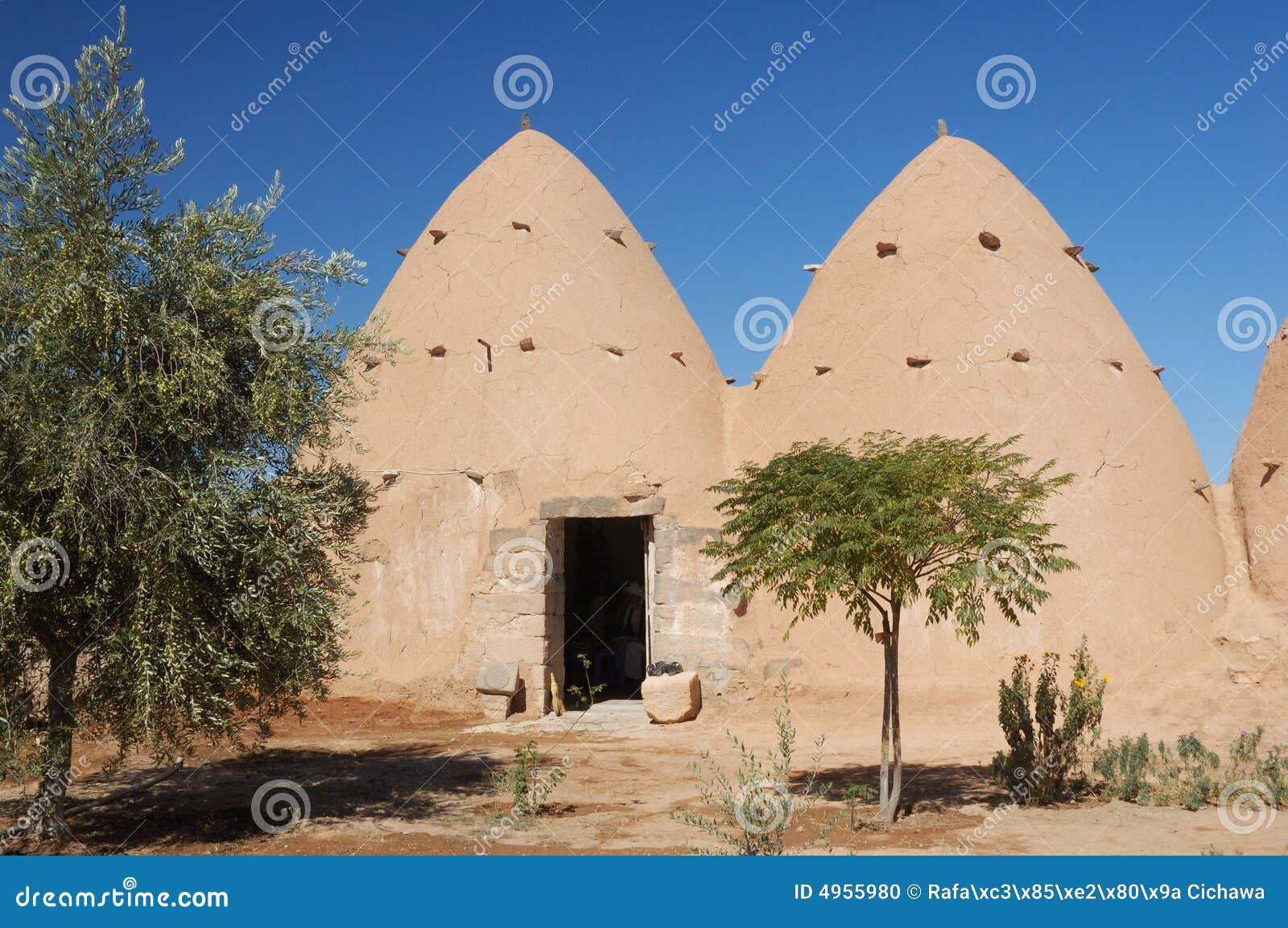 Village in Syria stock photo. Image of dome, outside, trees - 4955980