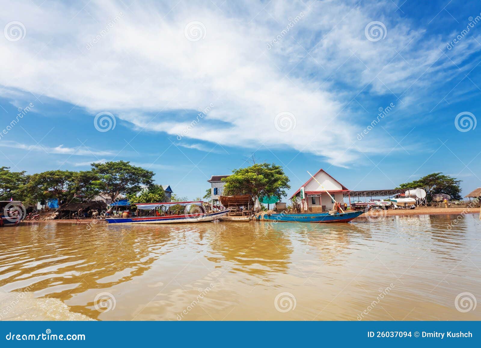The village on the water stock photo. Image of culture - 26037094